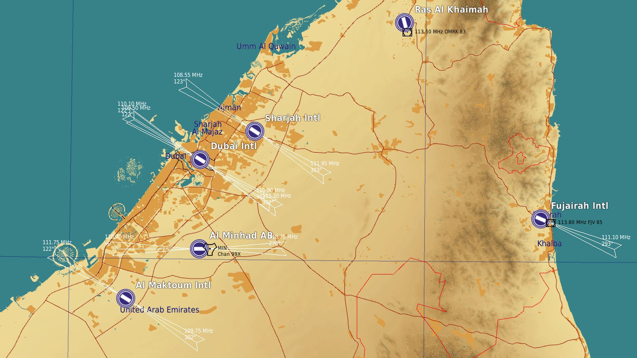 DCS F10 Maps (Caucasus, Persian Gulf, and Syria)