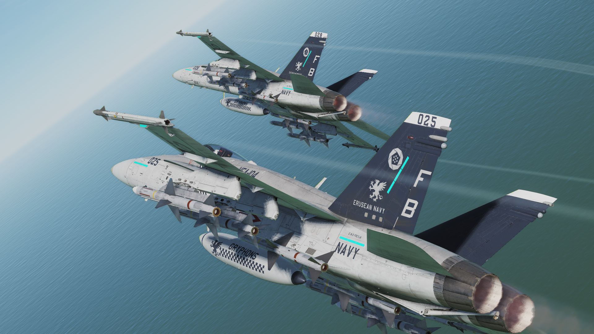 Ace Combat - Erusean Navy VFA-104 "Gryphons" F/A-18C Hornet