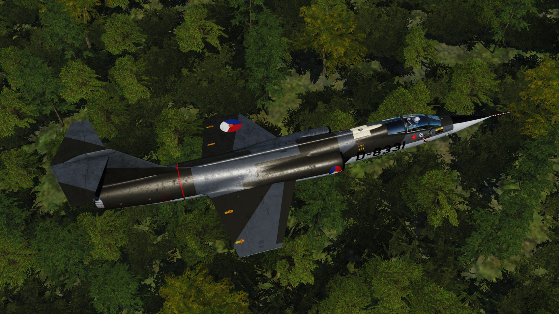 Royal Netherlands Airforce F-104G - D-8331 1979 demo livery for the VSN ...