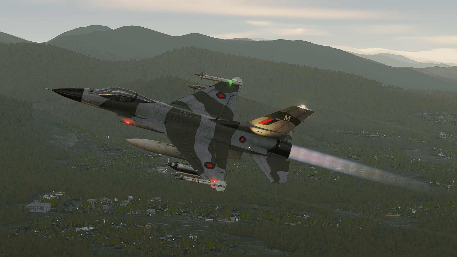 Royal Air Force No. 11 Squadron Hawker Siddeley Falcon FGR.1 (F-16M) Ca ...