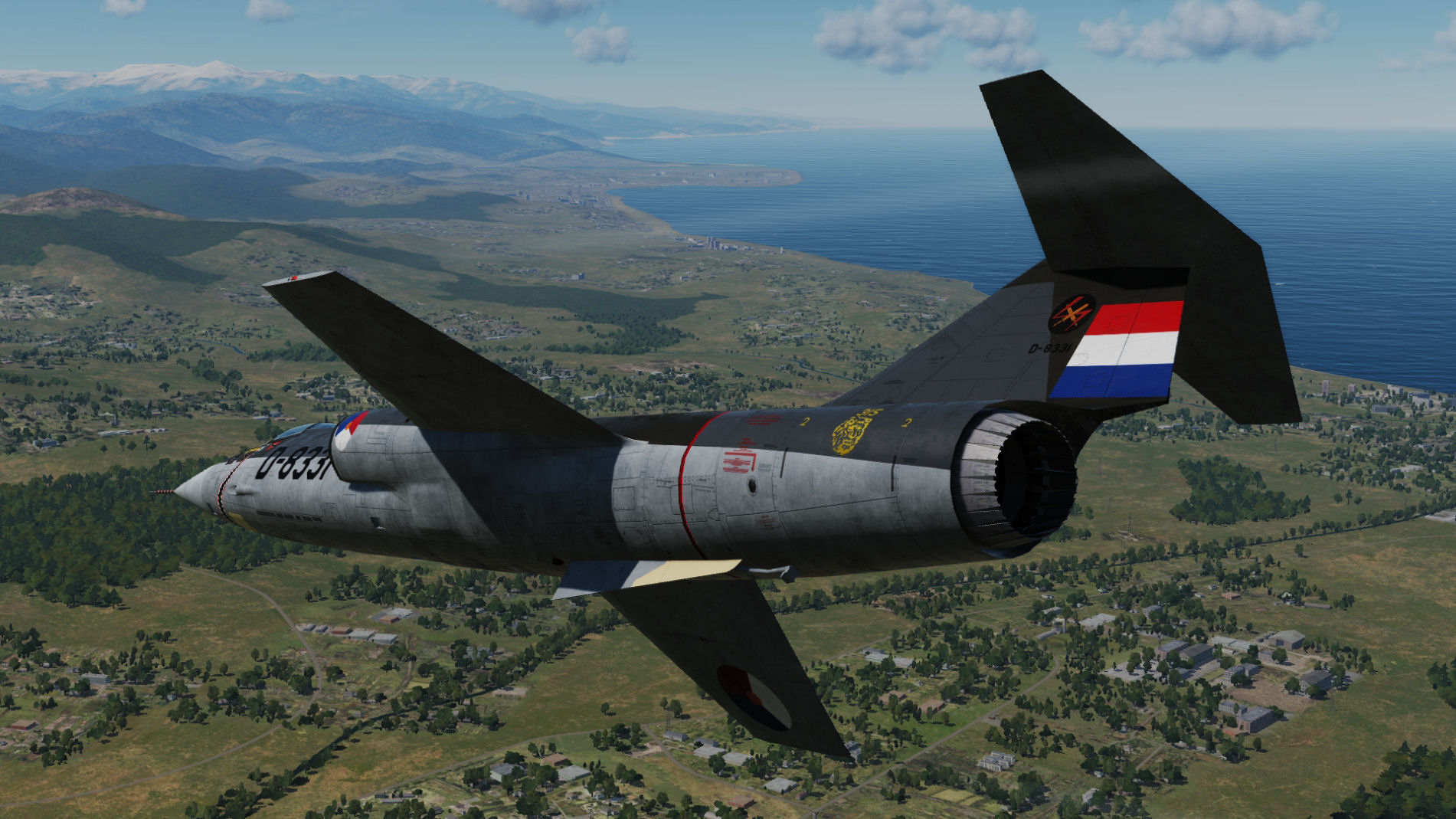 Royal Netherlands Airforce F-104G - D-8331 1979 demo livery for the VSN ...