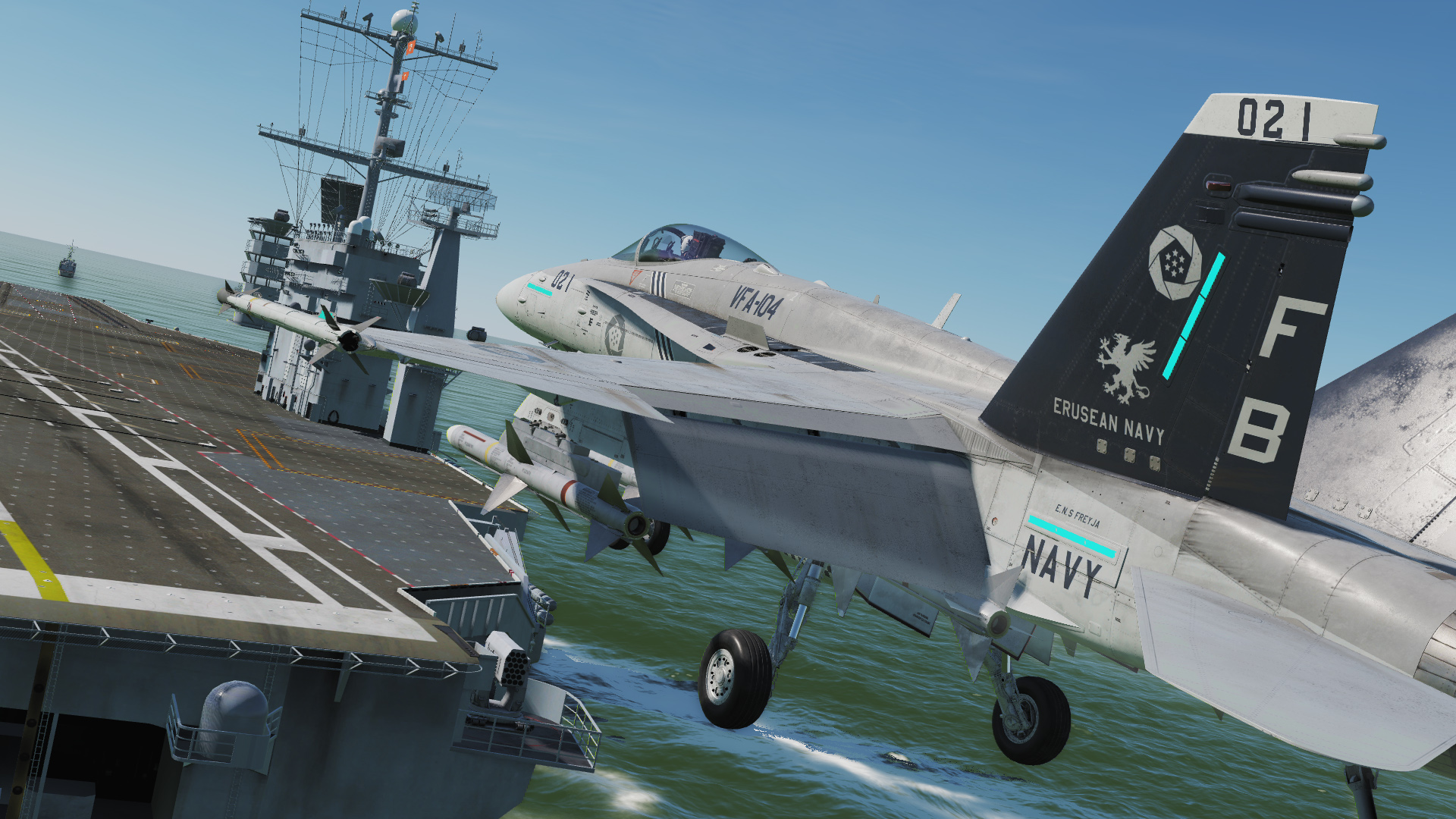 Ace Combat - Erusean Navy VFA-104 "Gryphons" F/A-18C Hornet