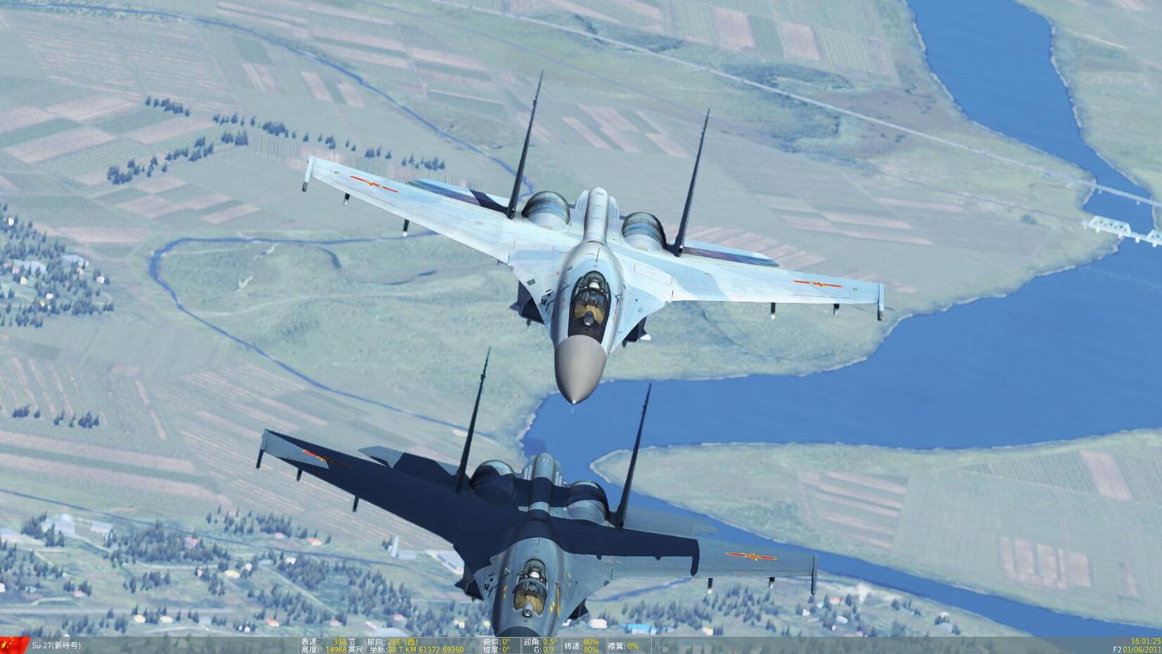 PLAAF Su-35SK skin 中国空军苏35SK涂装V1.0
