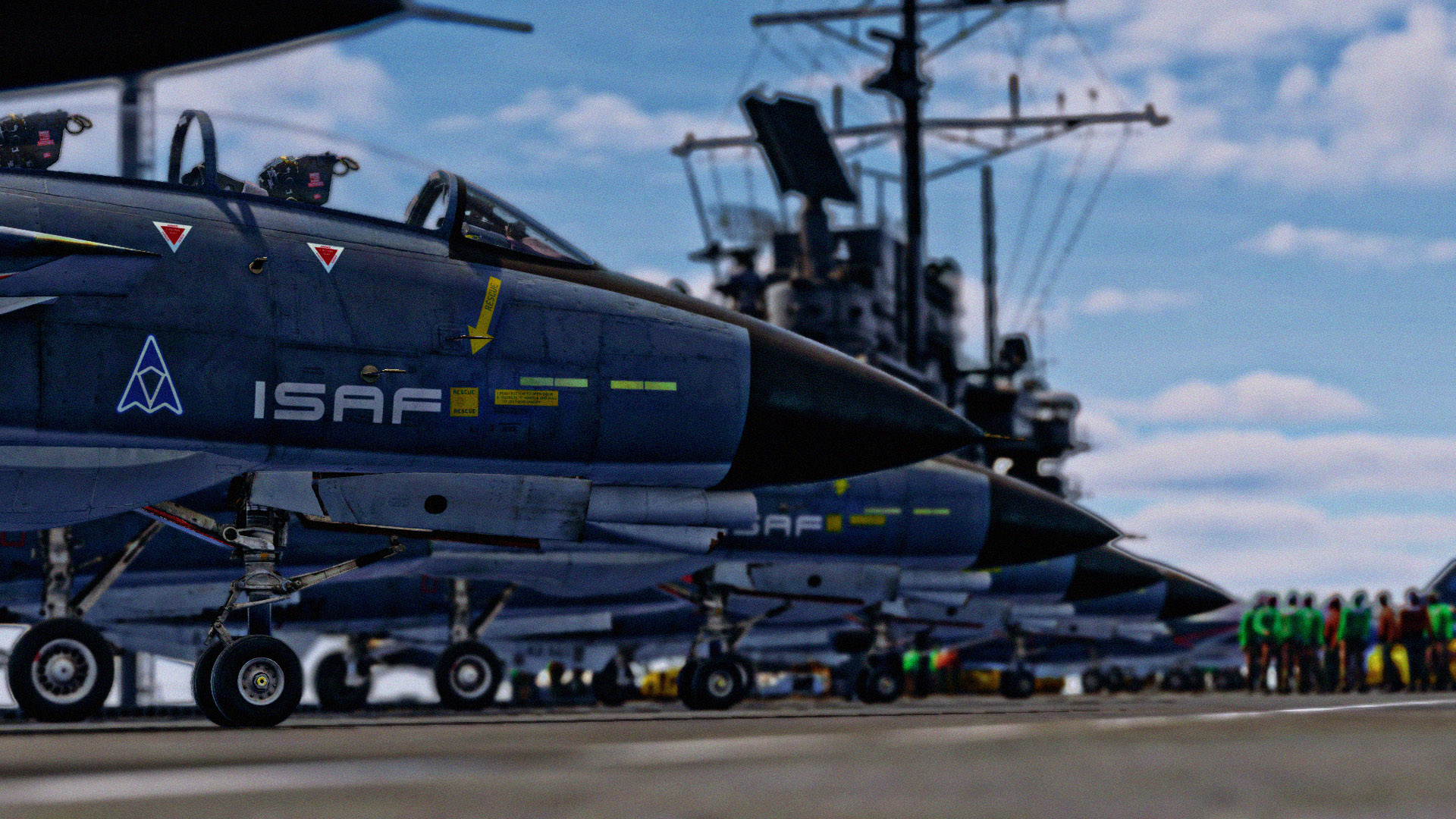 Ace Combat - ISAF Navy - 831 Naval Air Squadron "Vanguards" F-14B Tomcat
