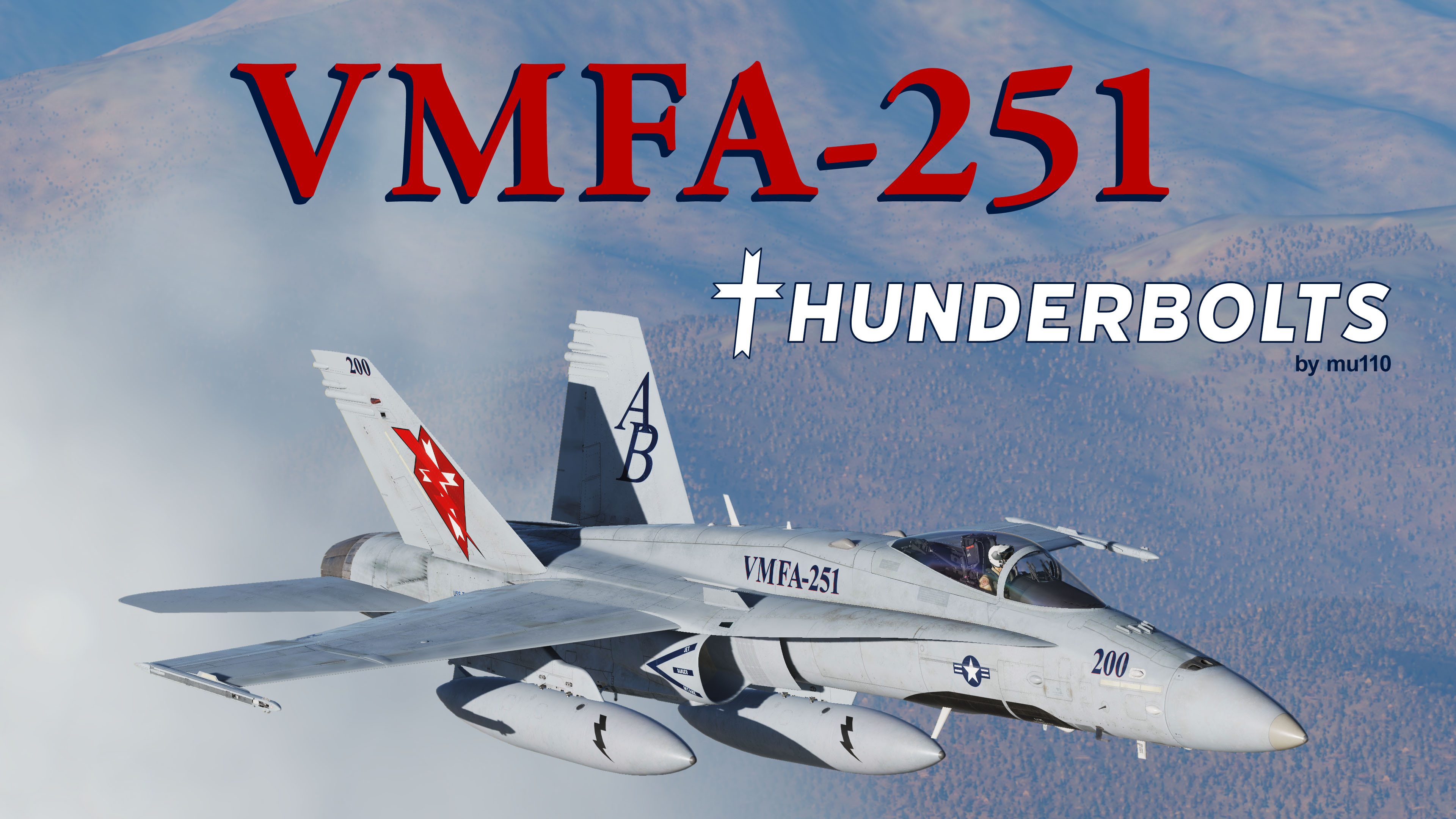 VMFA-251 Thunderbolts Skin Pack! [Updated]