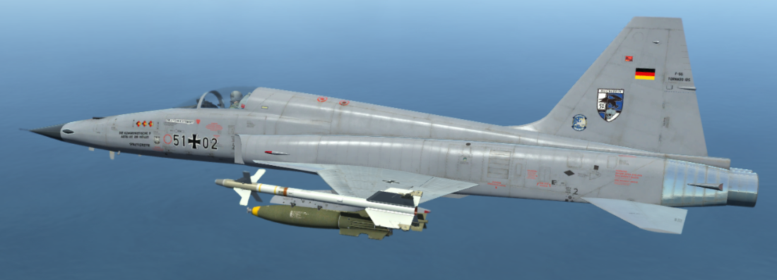 51st Tactical Armored Battalion "Huckebein"'s F-5G Skin from Muv-Luv ...