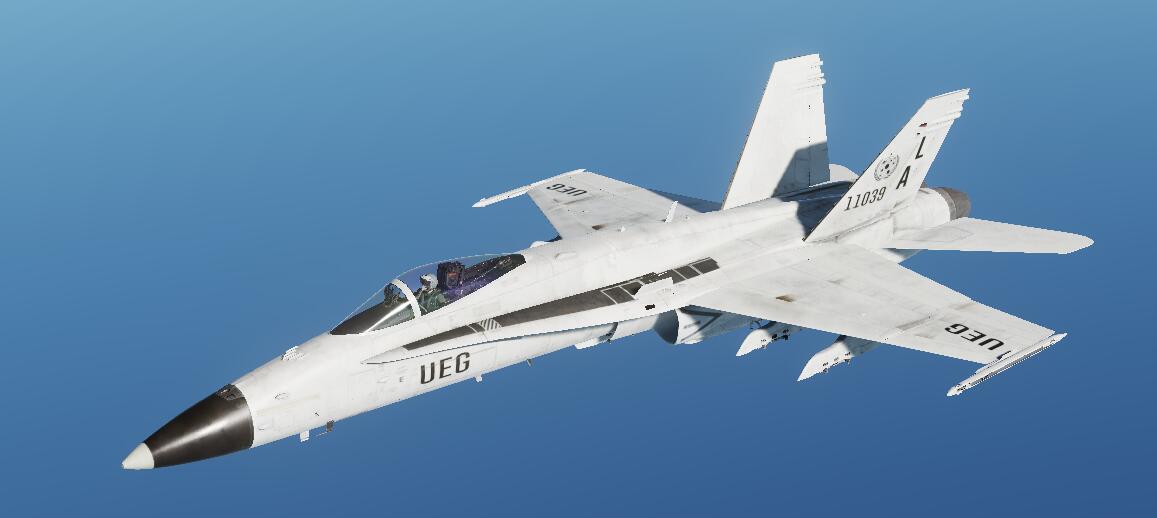 UEG - F/A-18C L.A.UGB Skin（The Wandering Earth）