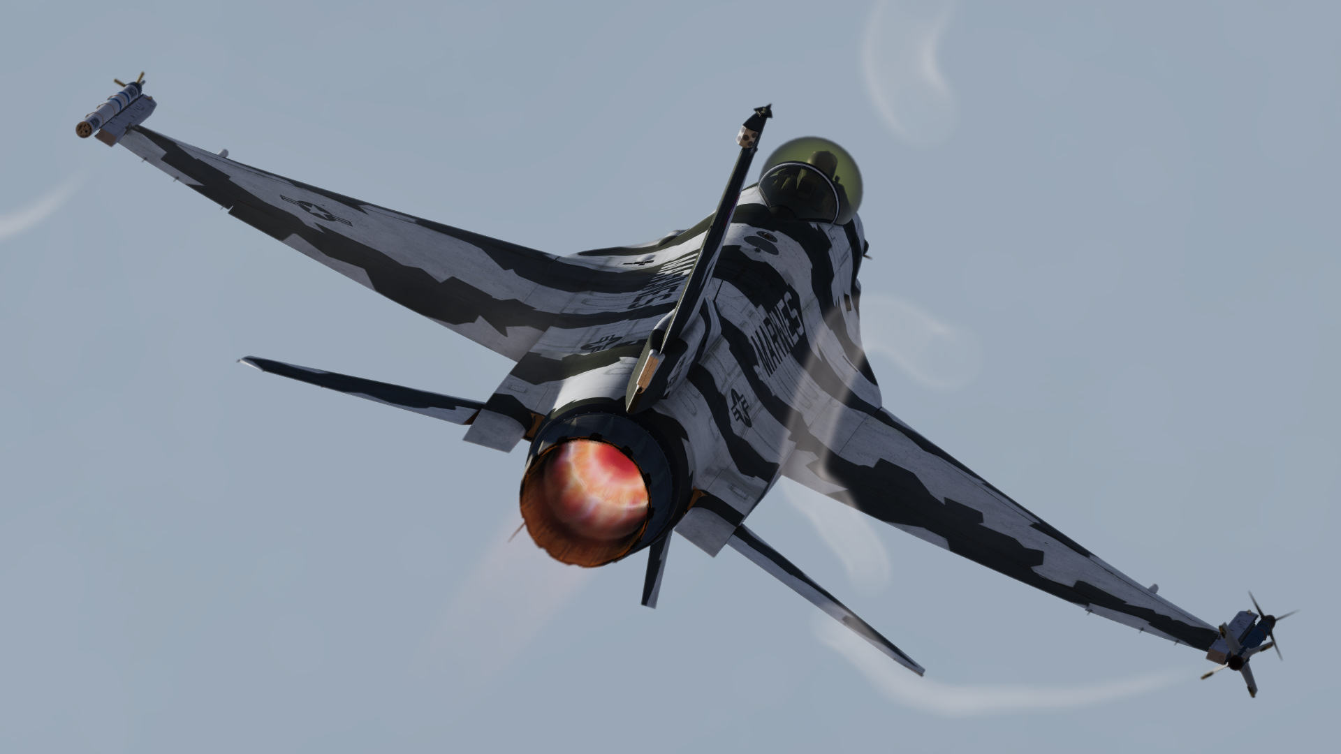 F-16N Splinter Camo - US Navy Fighter Weapons School 91'-92'
