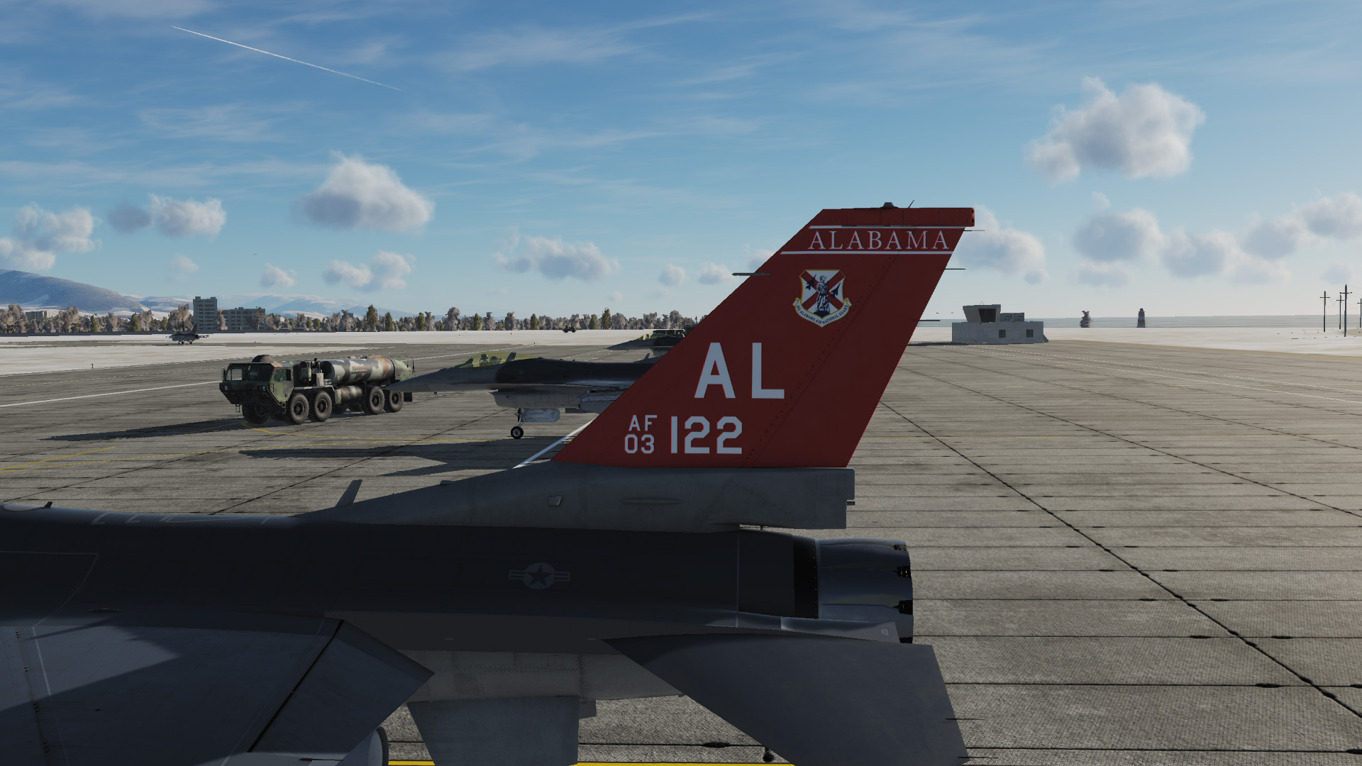 Alabama Air National Guard F-16 skins