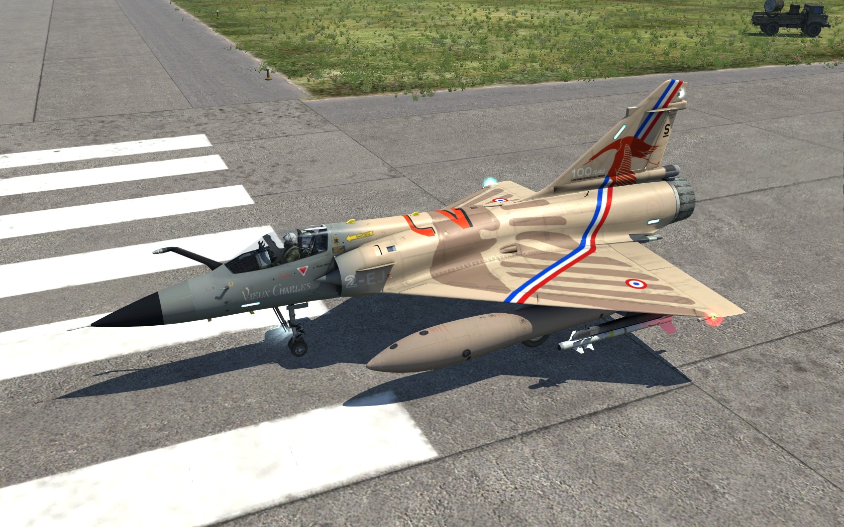 Mirage 2000C GC 1/2 Cigognes : Hommage à Guynemer