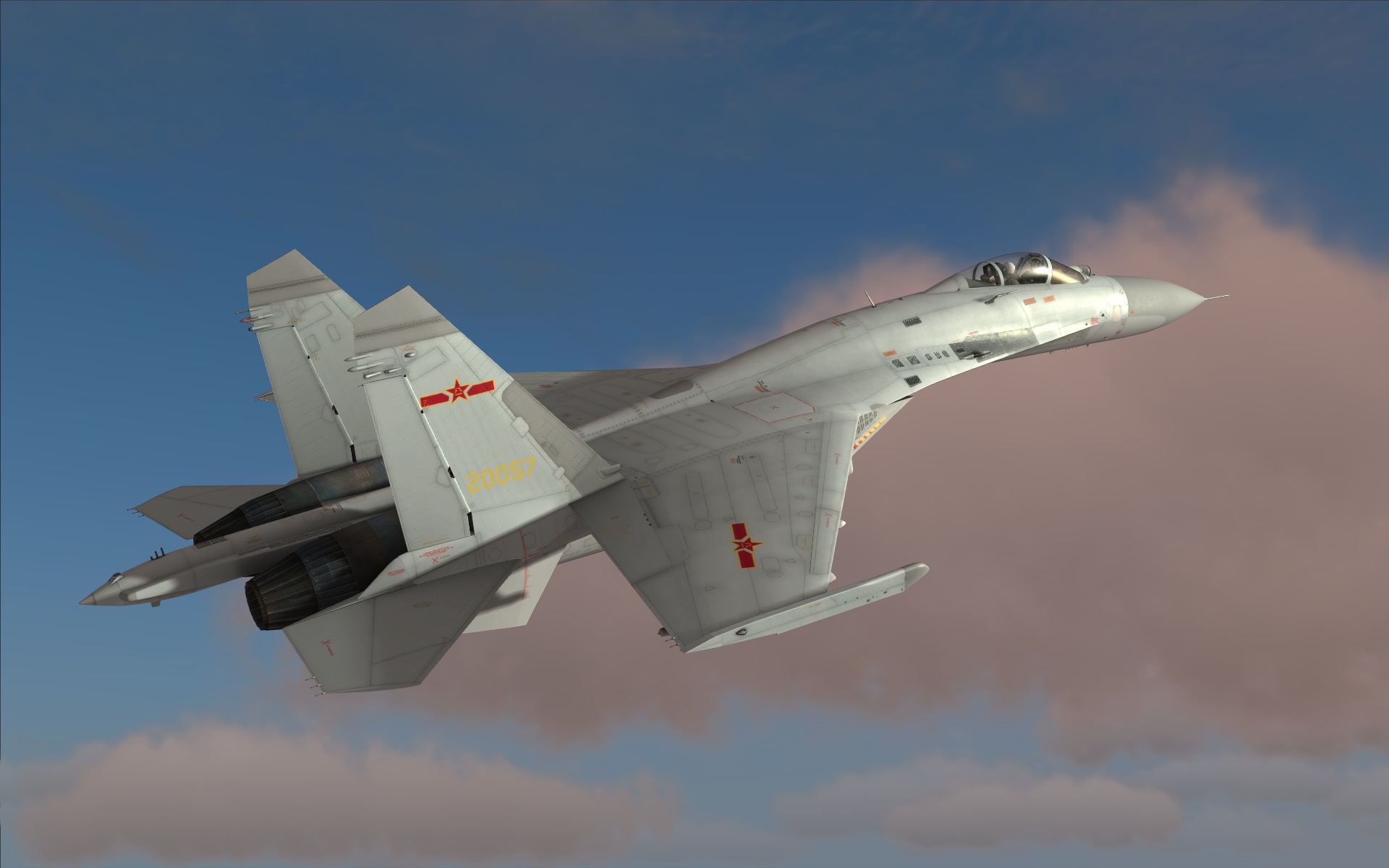 PLAAF "Yellow 20057"