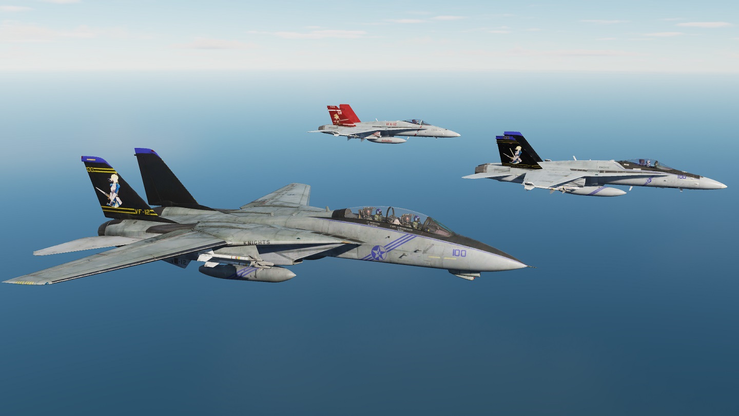 Ace Combat - VF-12 'Knights' F/A-18 Skin