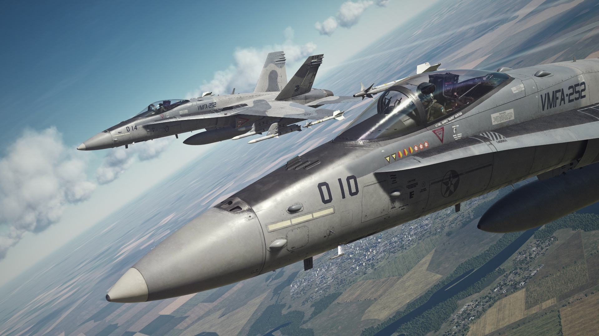 Ace Combat - Osean Marine Corps VMFA-252 "Marksman" F/A-18C Hornet