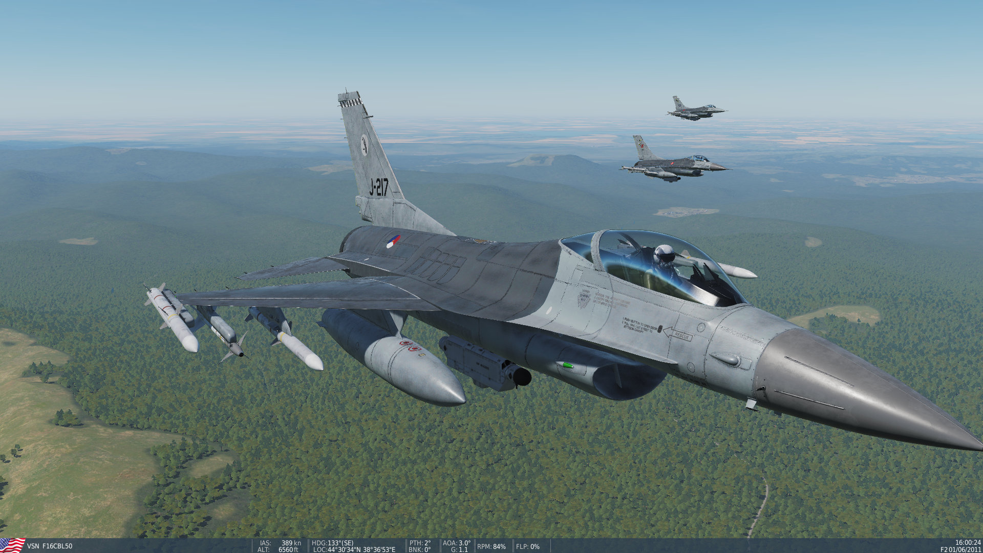 Flyable VSN_F-16 "NATOPACK"