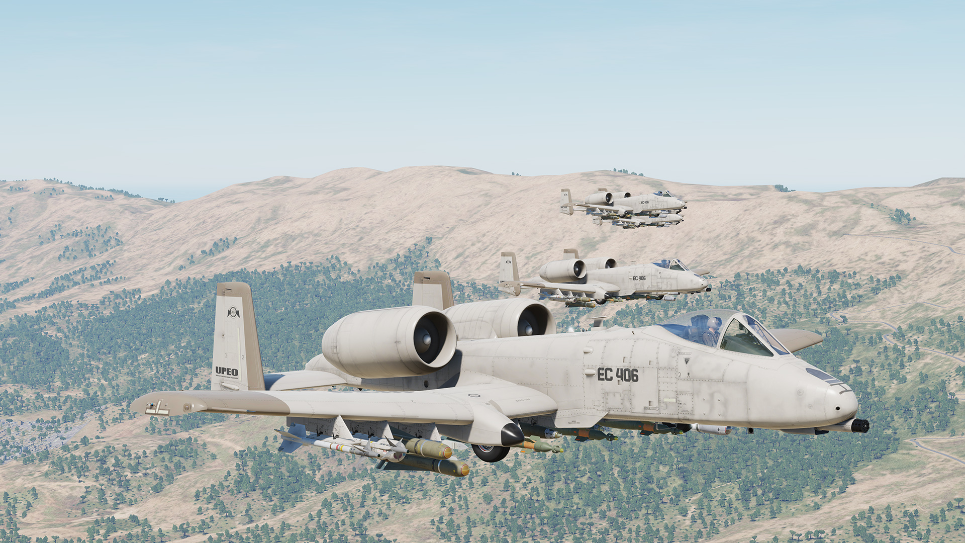 A-10C II - Universal Peace Enforcement Organization - Ace Combat 3