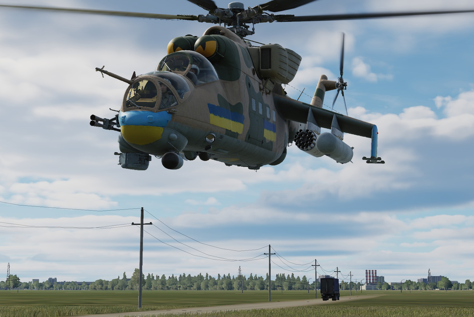 Fictional Mi-24 Caucasus | Ukraine version