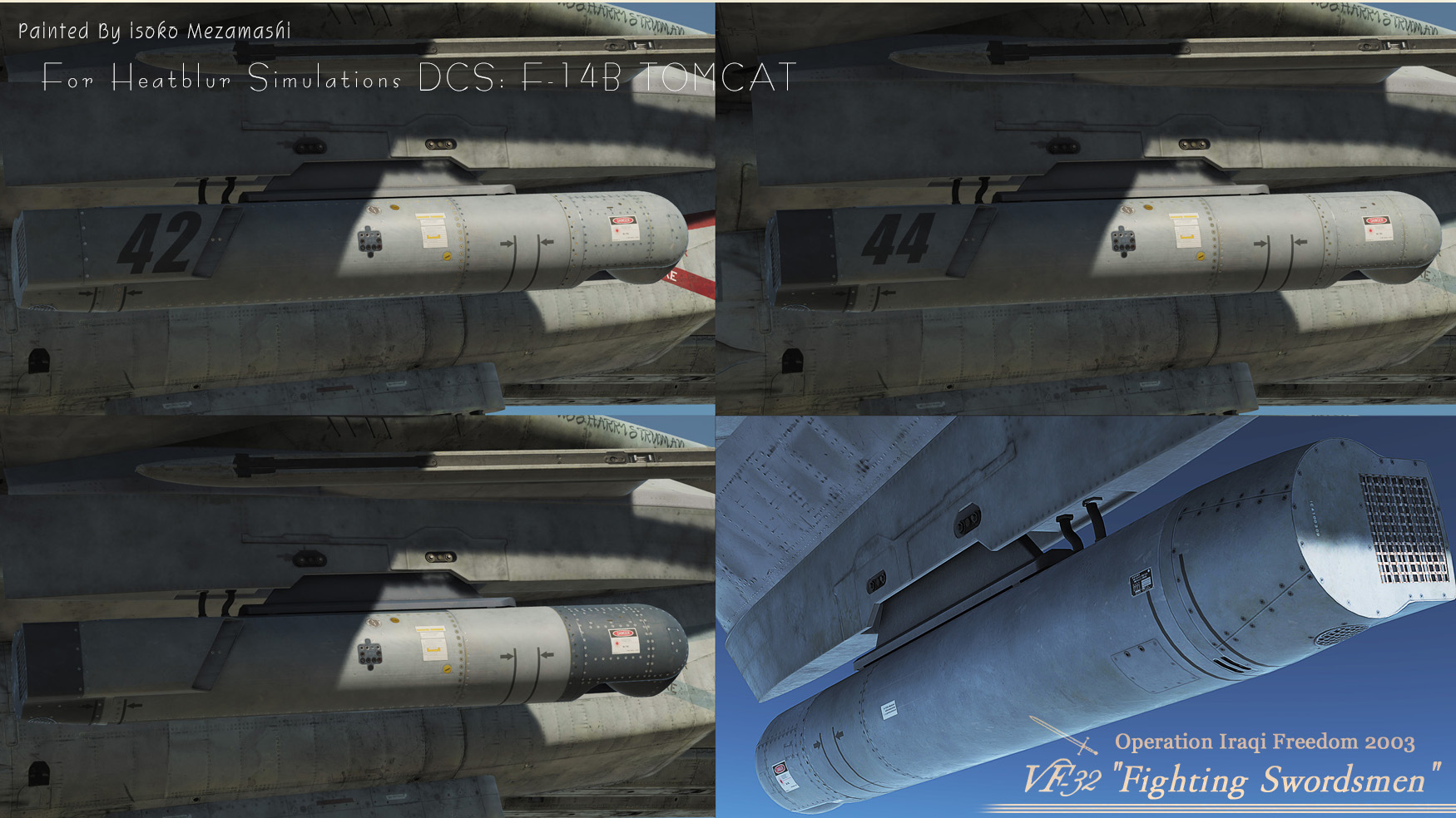 VF-32 Swordsmen Operation Iraqi Freedom 2003 PACK v1.1