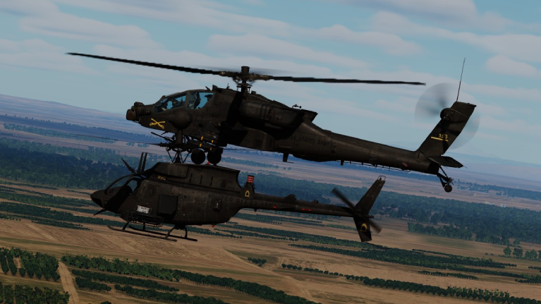 AI OH-58D 2-17 Cavalry B & C Troops (w/Roughmets)