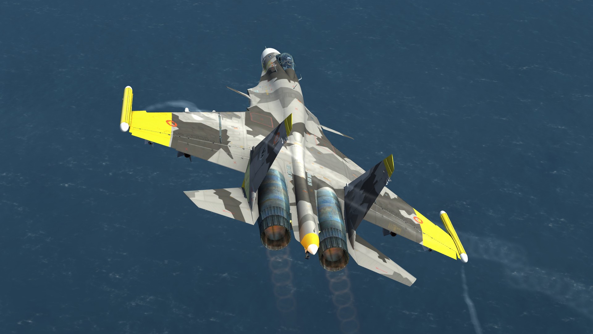 Yellow 13 - 156th Tactical Fighter Wing Aquila - Livery for Su-33 (V2.0)