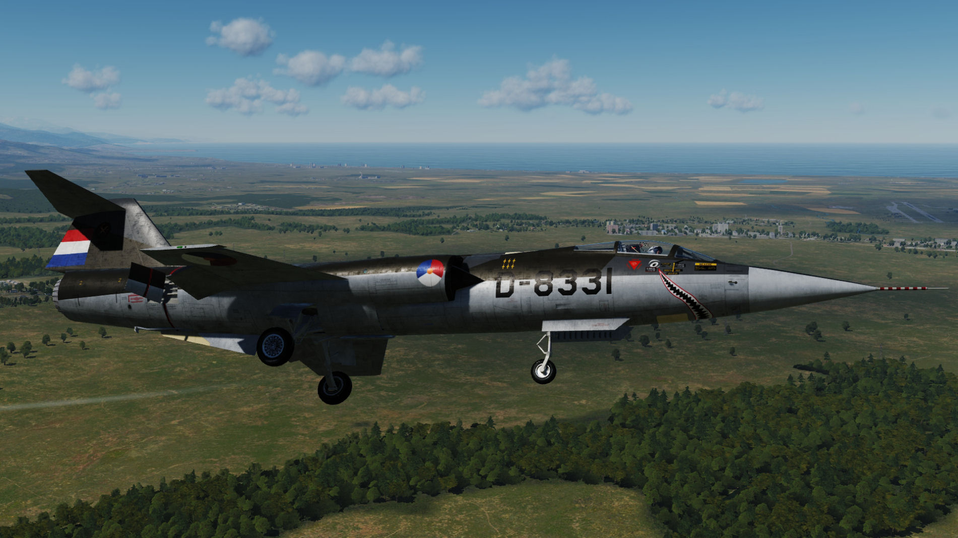 Royal Netherlands Airforce F-104G - D-8331 1979 demo livery for the VSN ...