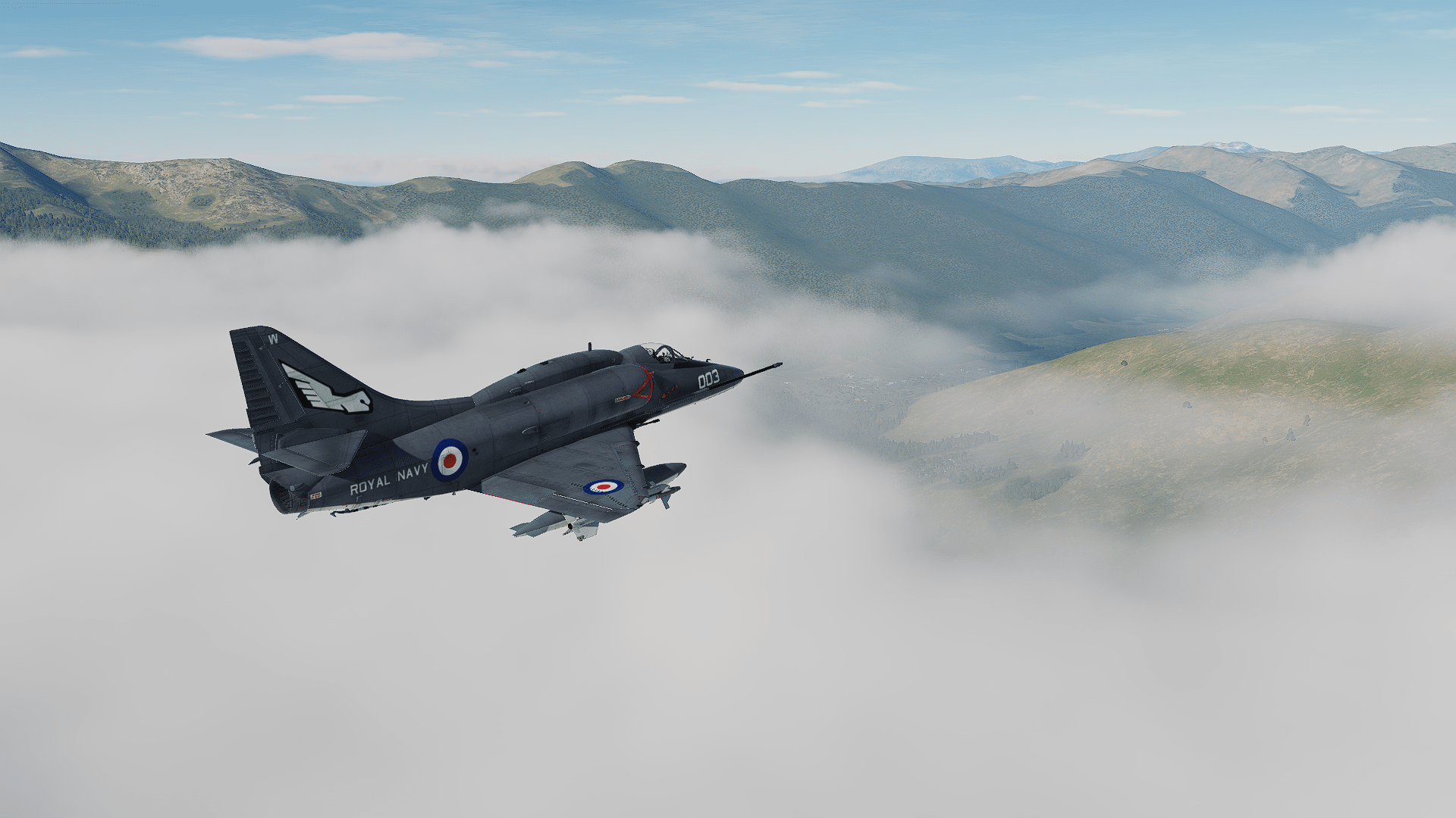 Royal Navy 899 Naval Air Squadron A-4 Skyhawk
