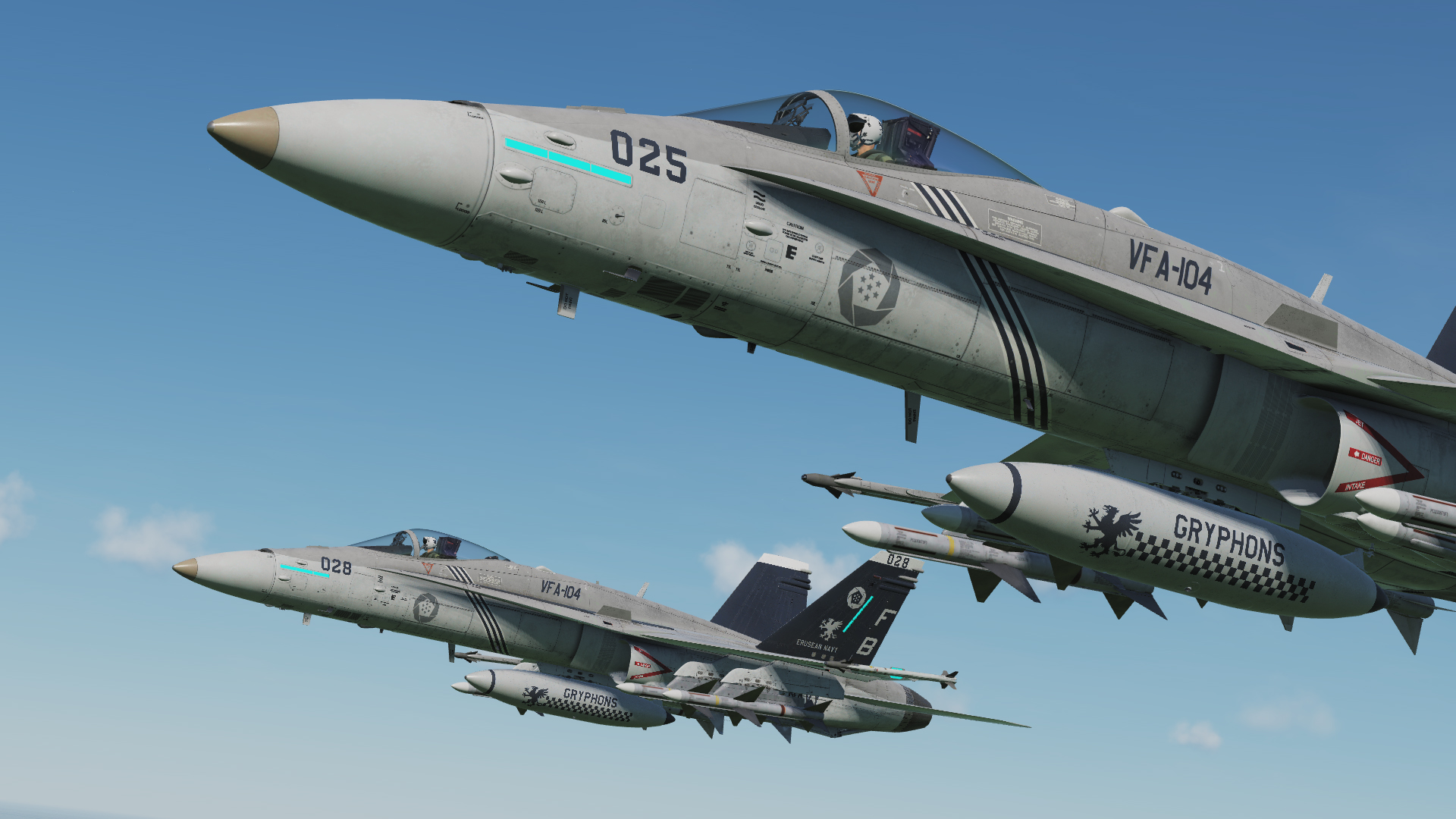Ace Combat - Erusean Navy VFA-104 "Gryphons" F/A-18C Hornet