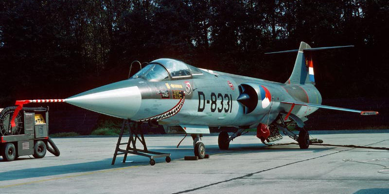 Royal Netherlands Airforce F-104G - D-8331 1979 demo livery for the VSN ...