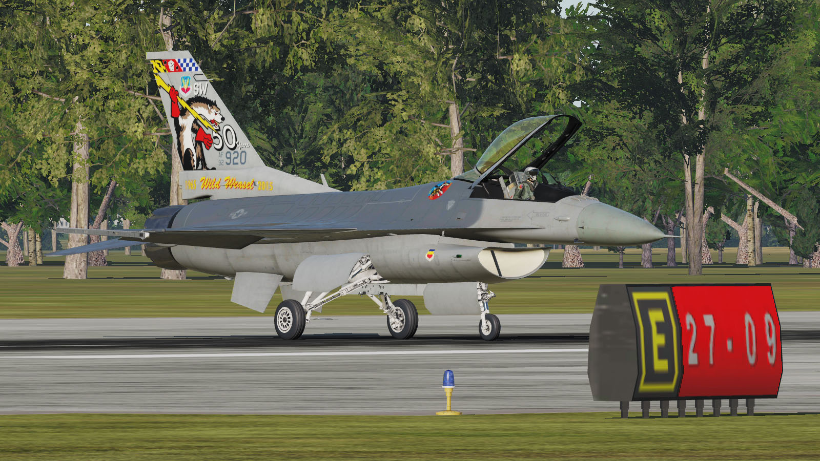 Wild Weasel 50th Anniversary F-16C - 20 FW