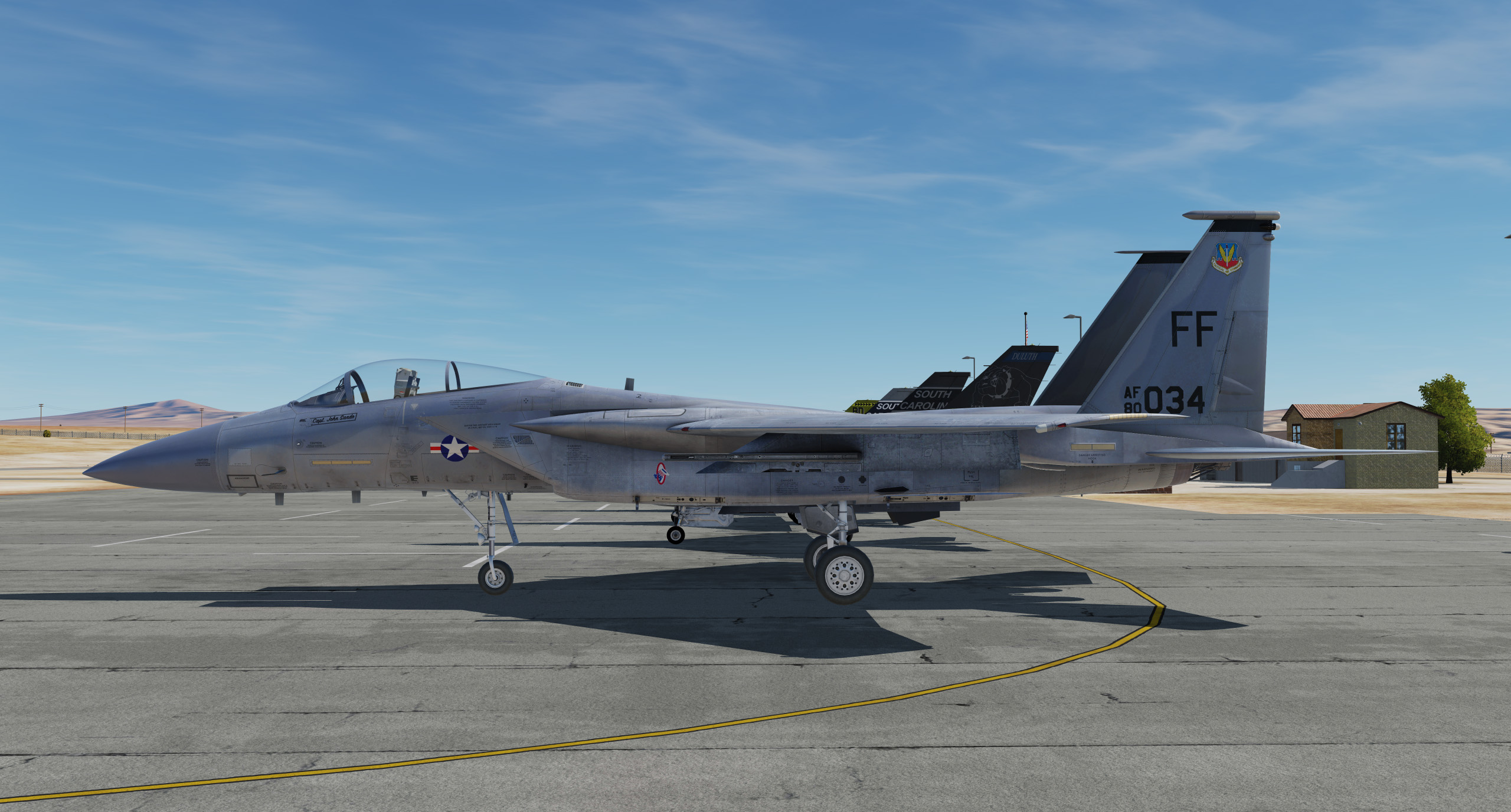 F-15C Tail 80-034 , 94th FS Langley AFB