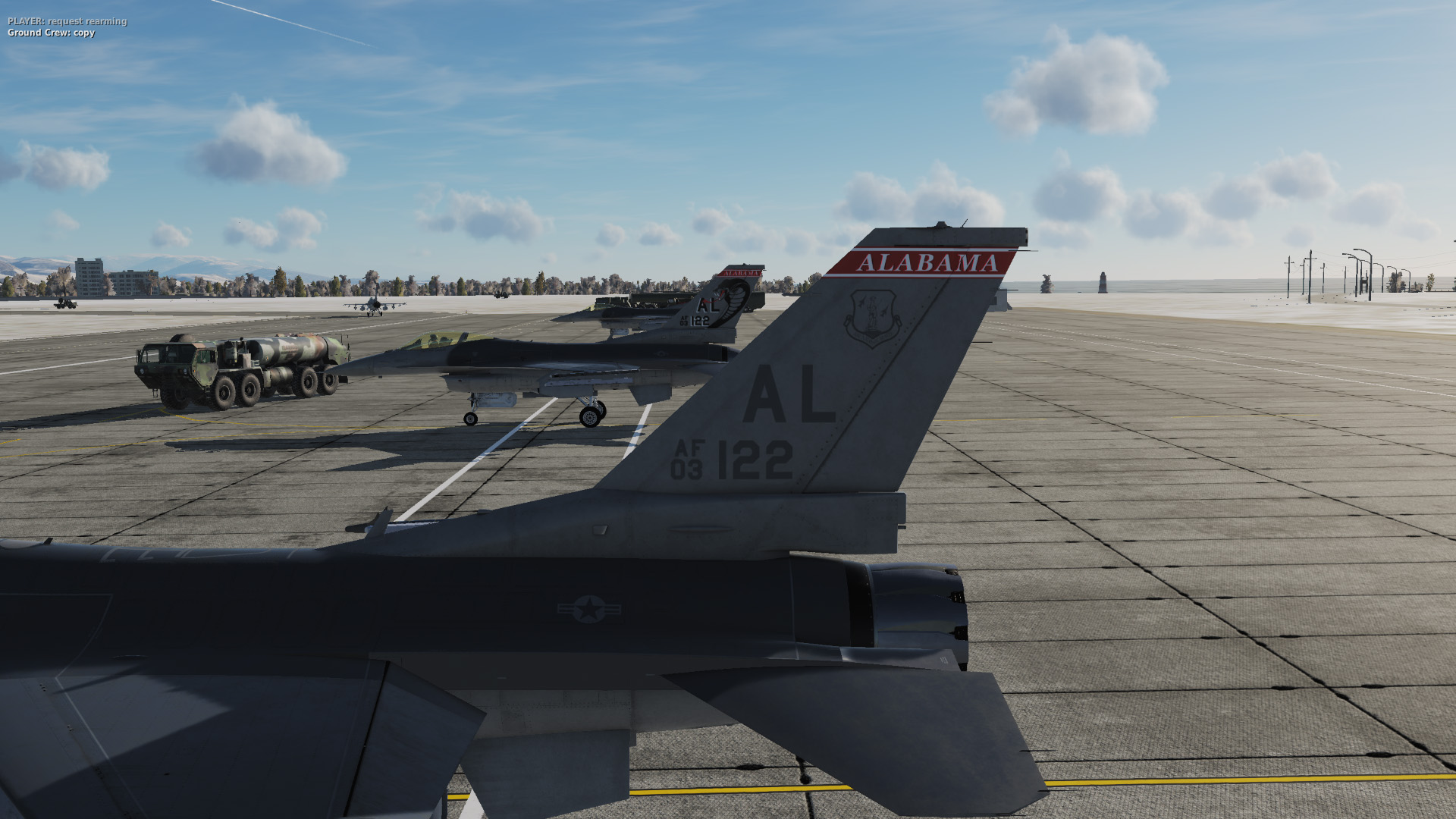 Alabama Air National Guard F-16 skins