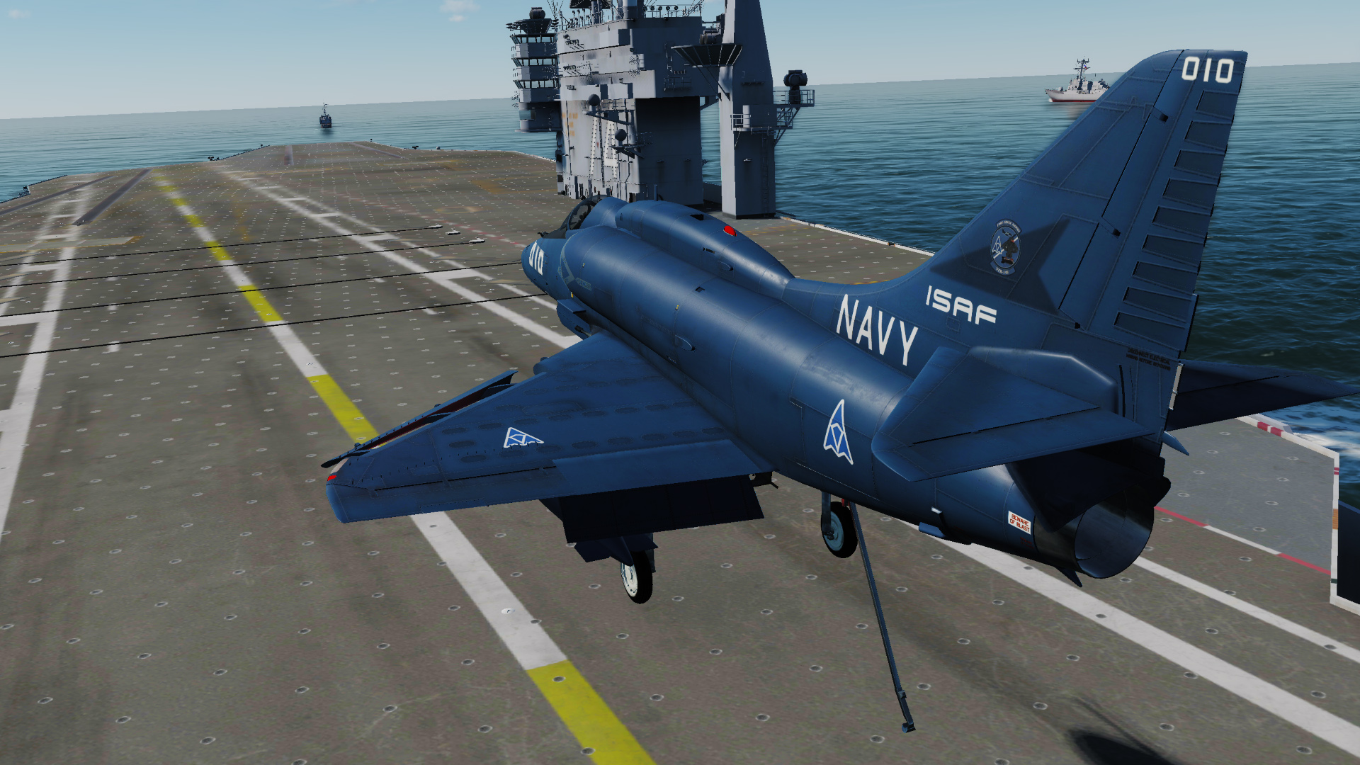 Ace Combat - ISAF Navy and Mobius One A-4 Skyhawk