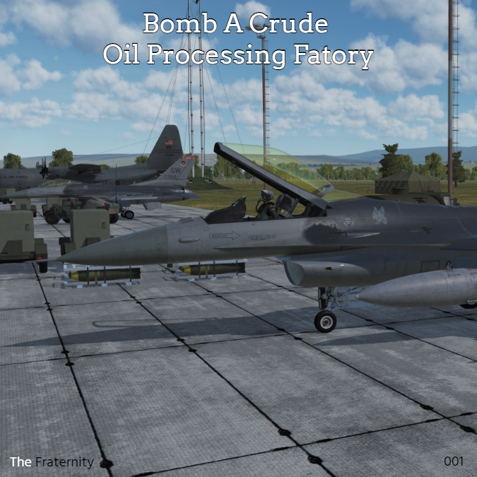 Bombing A Crude Oil Processing Factory