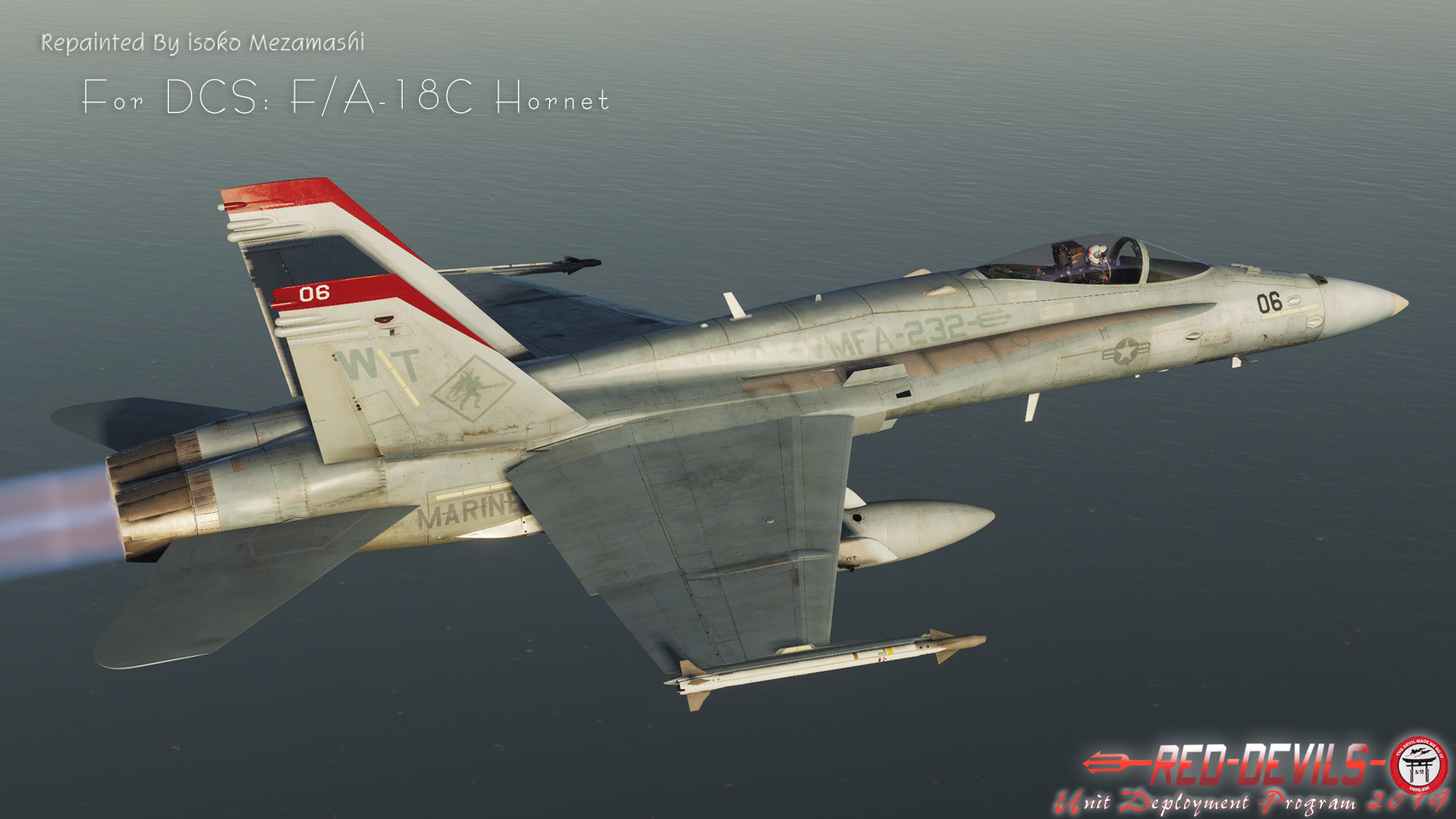 F/A-18C HORNET "VMFA-232 RED DEVILS" 2019