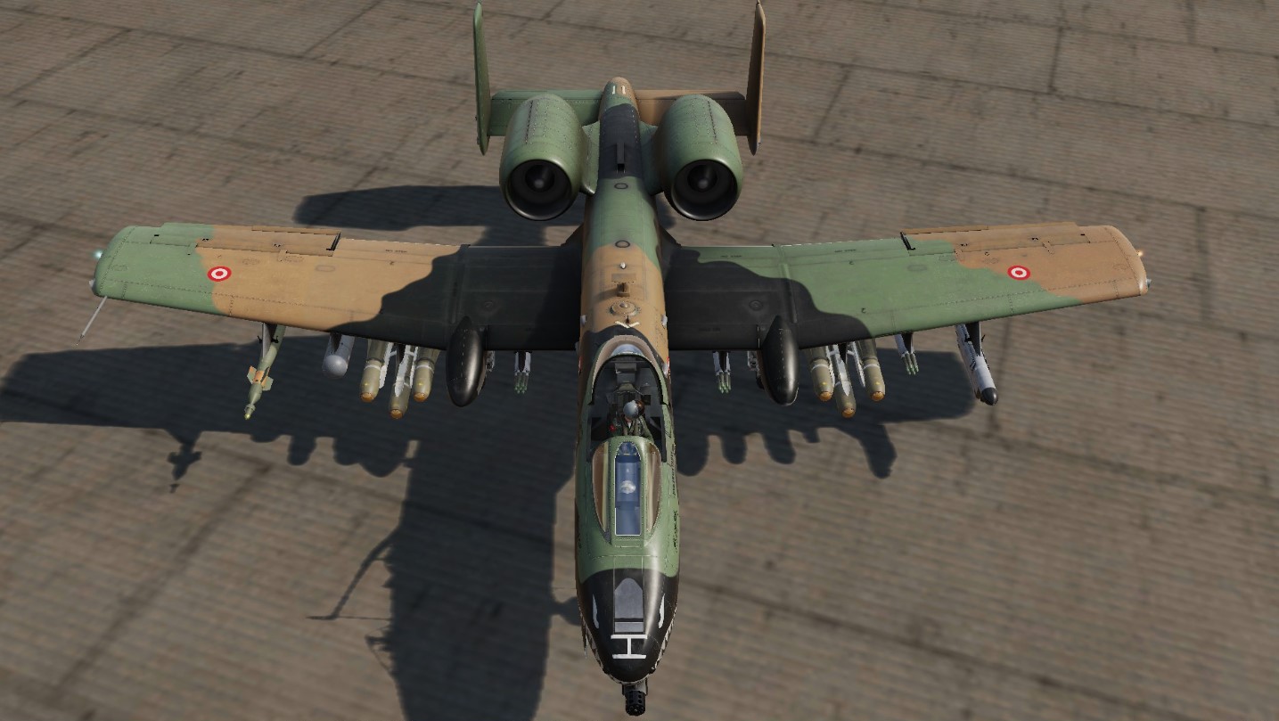 Turkish A-10CII Tank Killer Camo
