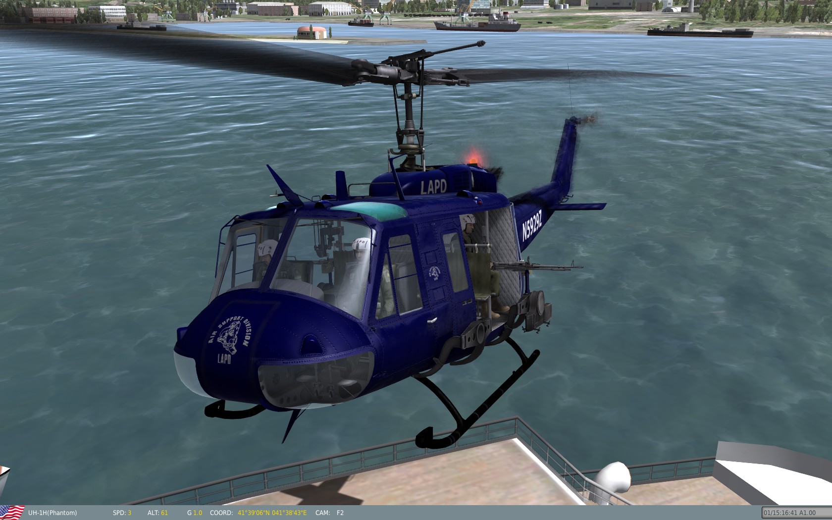 LAPD Bell 205 LAPD Bell 205