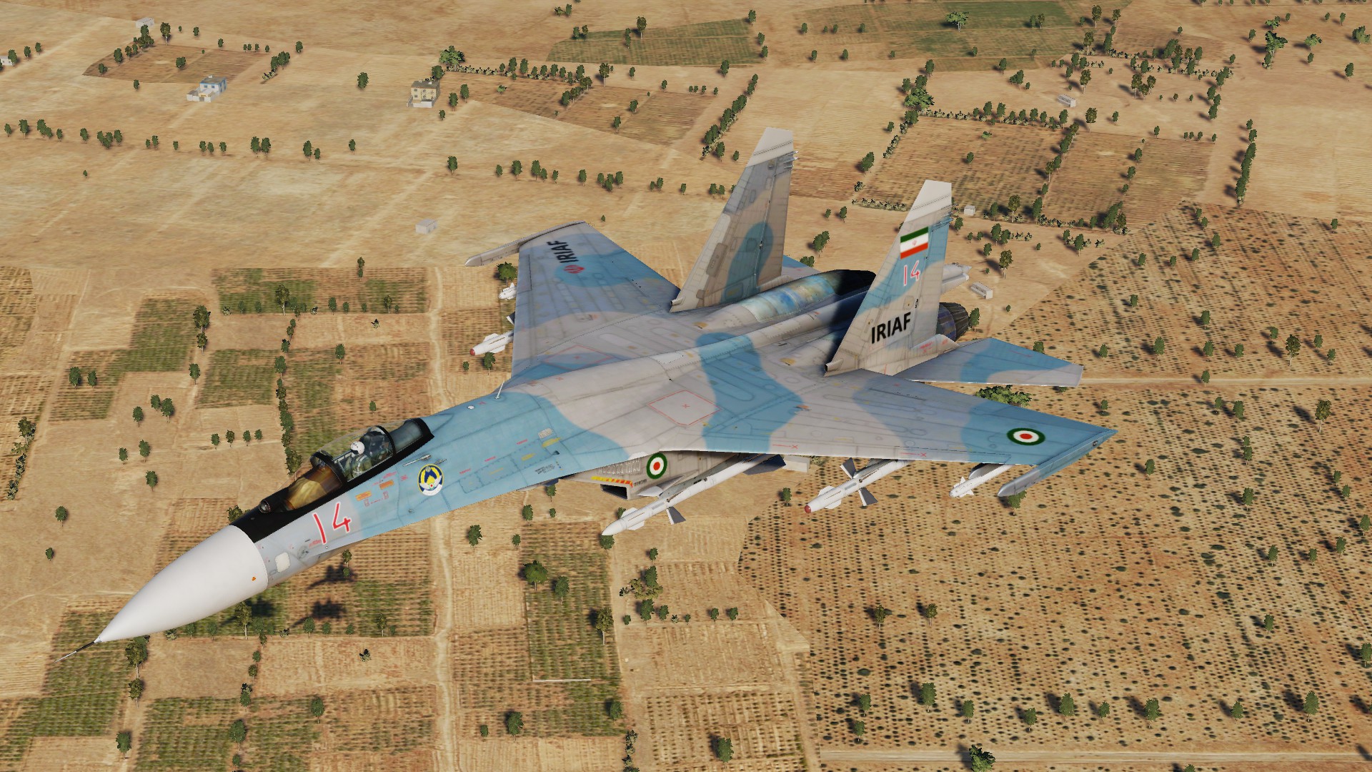 Iranian Su-27 Paintschemes (Fictional)