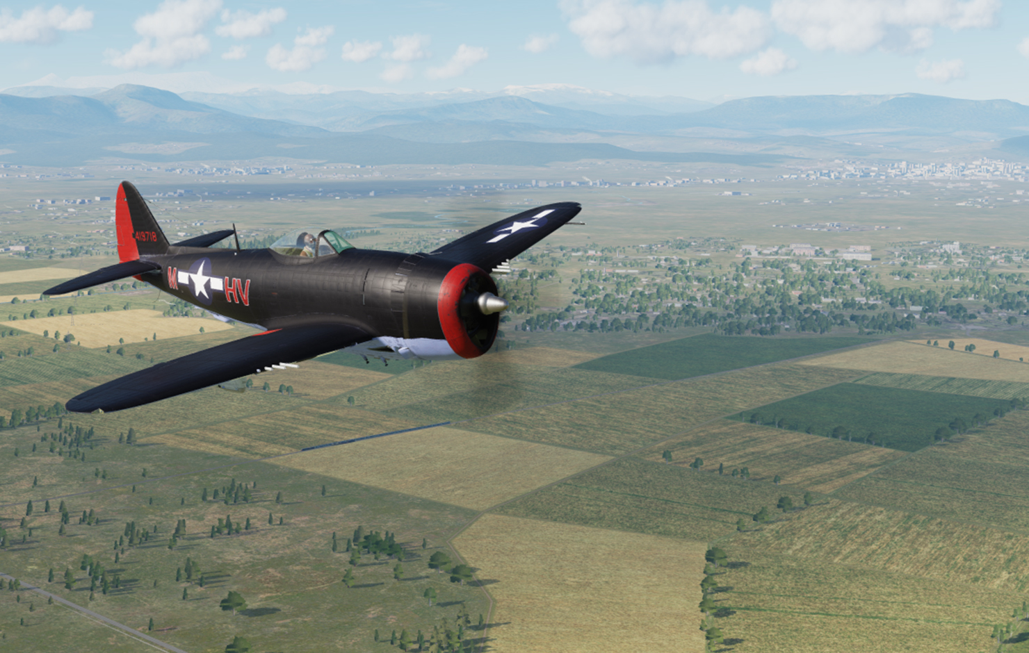 61st Fighter Squadron, 56th Fighter Group, Dark Scheme