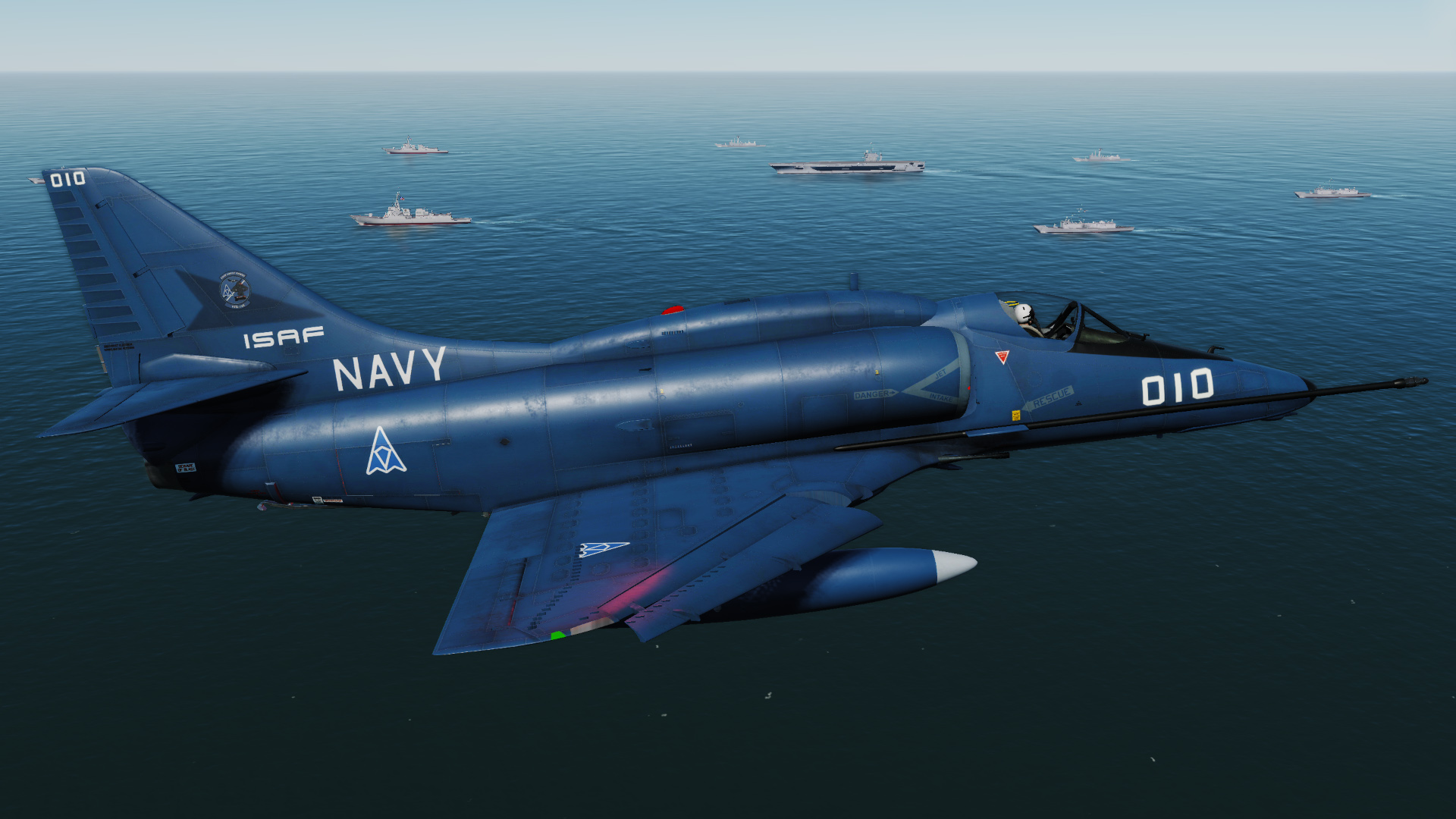 Ace Combat - ISAF Navy and Mobius One A-4 Skyhawk