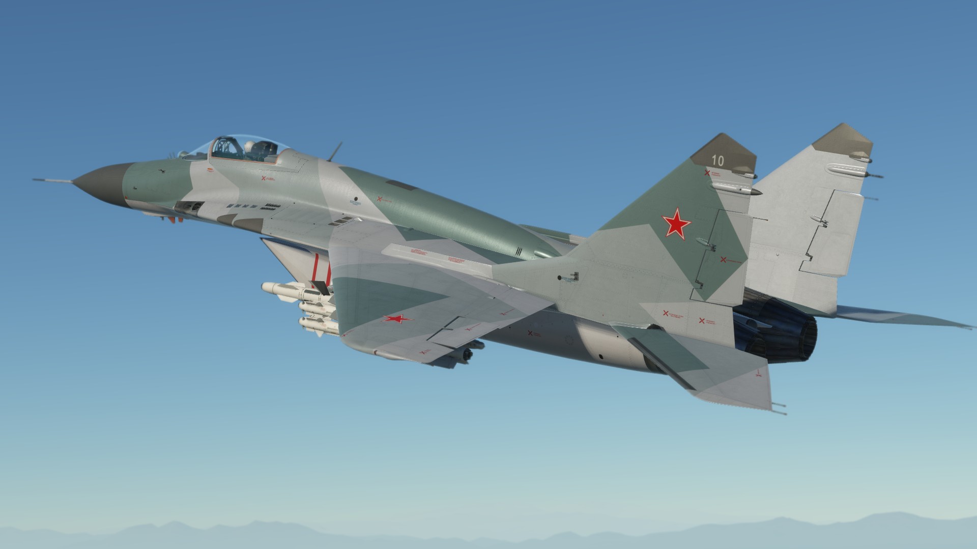 MiG-29SMT (9-17) Fulcrum (MiG-29S)