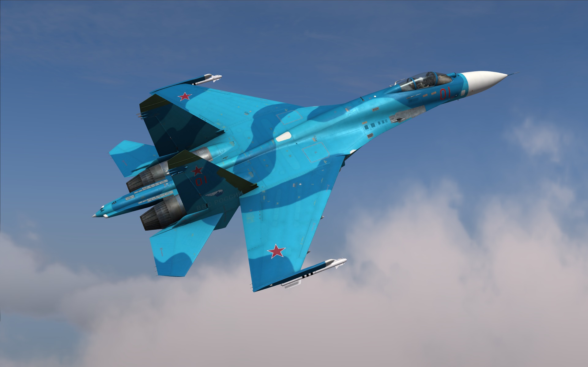 Su-27 "Red 01"