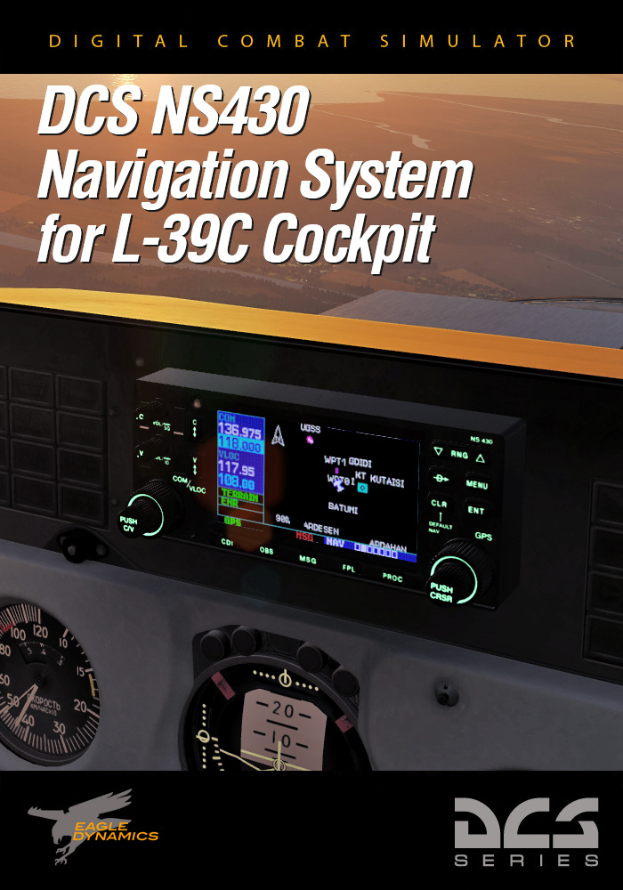 DCS: NS 430 Navigation System for L-39С Cockpit
