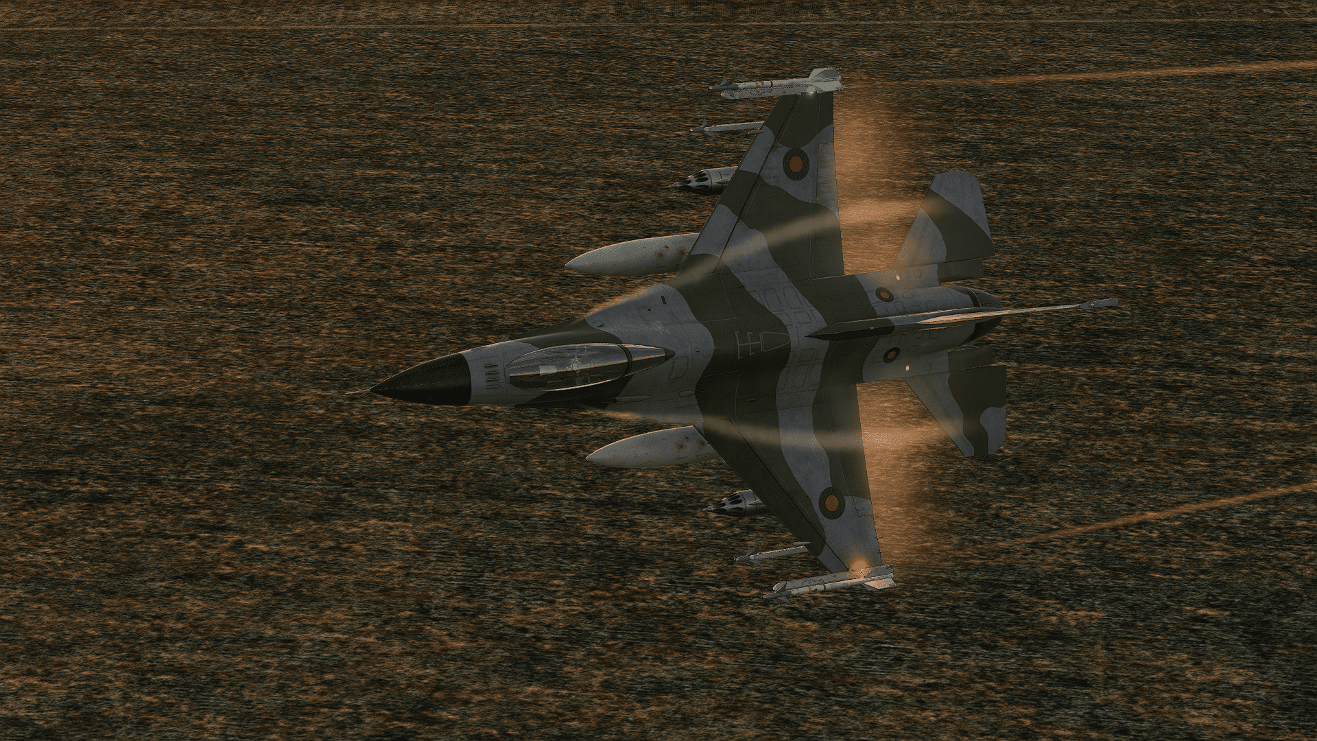 Royal Air Force No. 11 Squadron Hawker Siddeley Falcon FGR.1 (F-16M) Ca ...