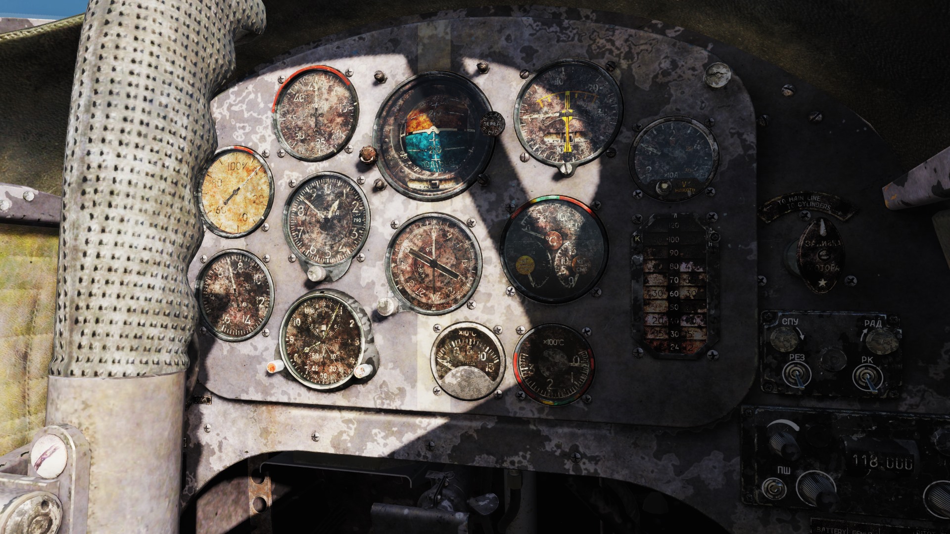 "Barely Air Worthy" Cockpit livery for the Yak-52