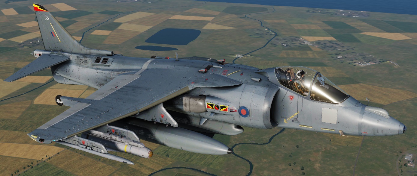 Fictional Joint Force Harrier GR7 / GR9 - RAF Pack - RAF Cottesmore ...