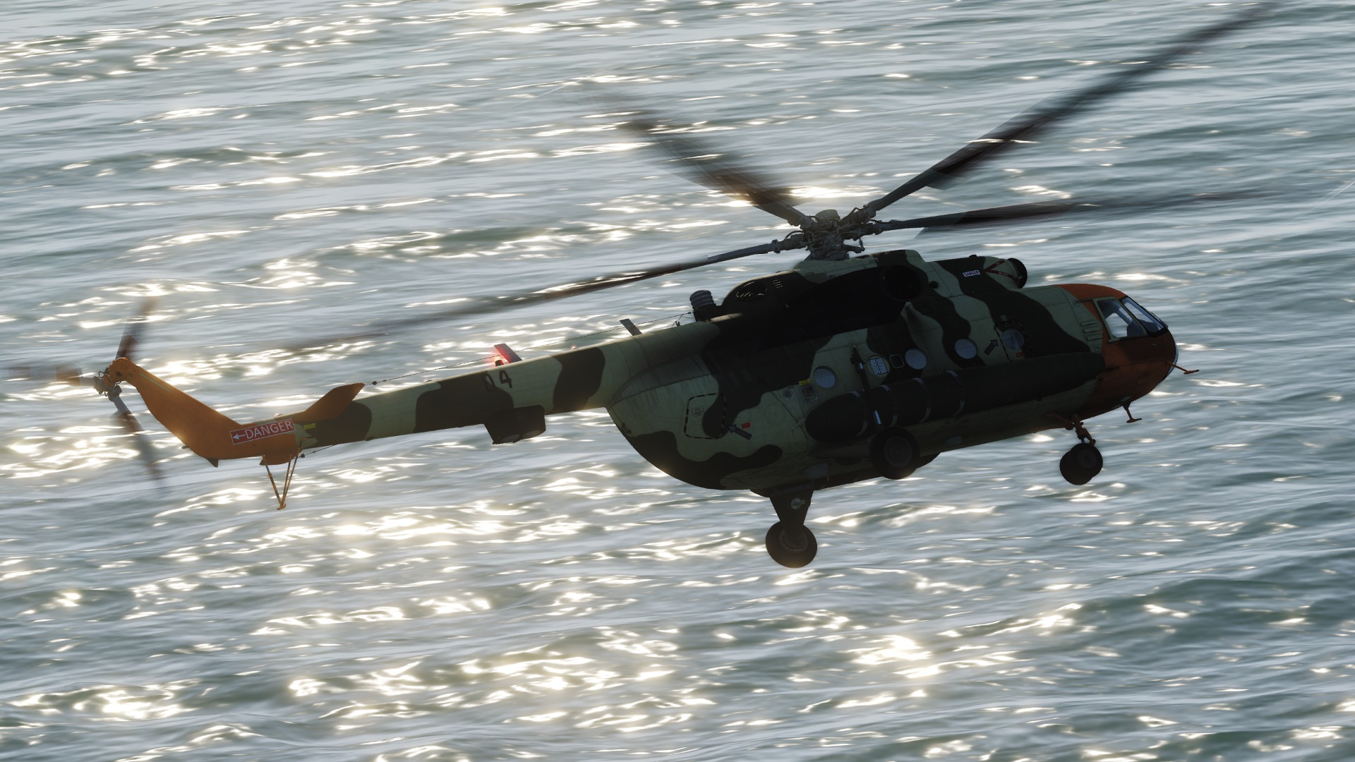 Belgian Seaking SAR style livery for the Mi-8 v0.2