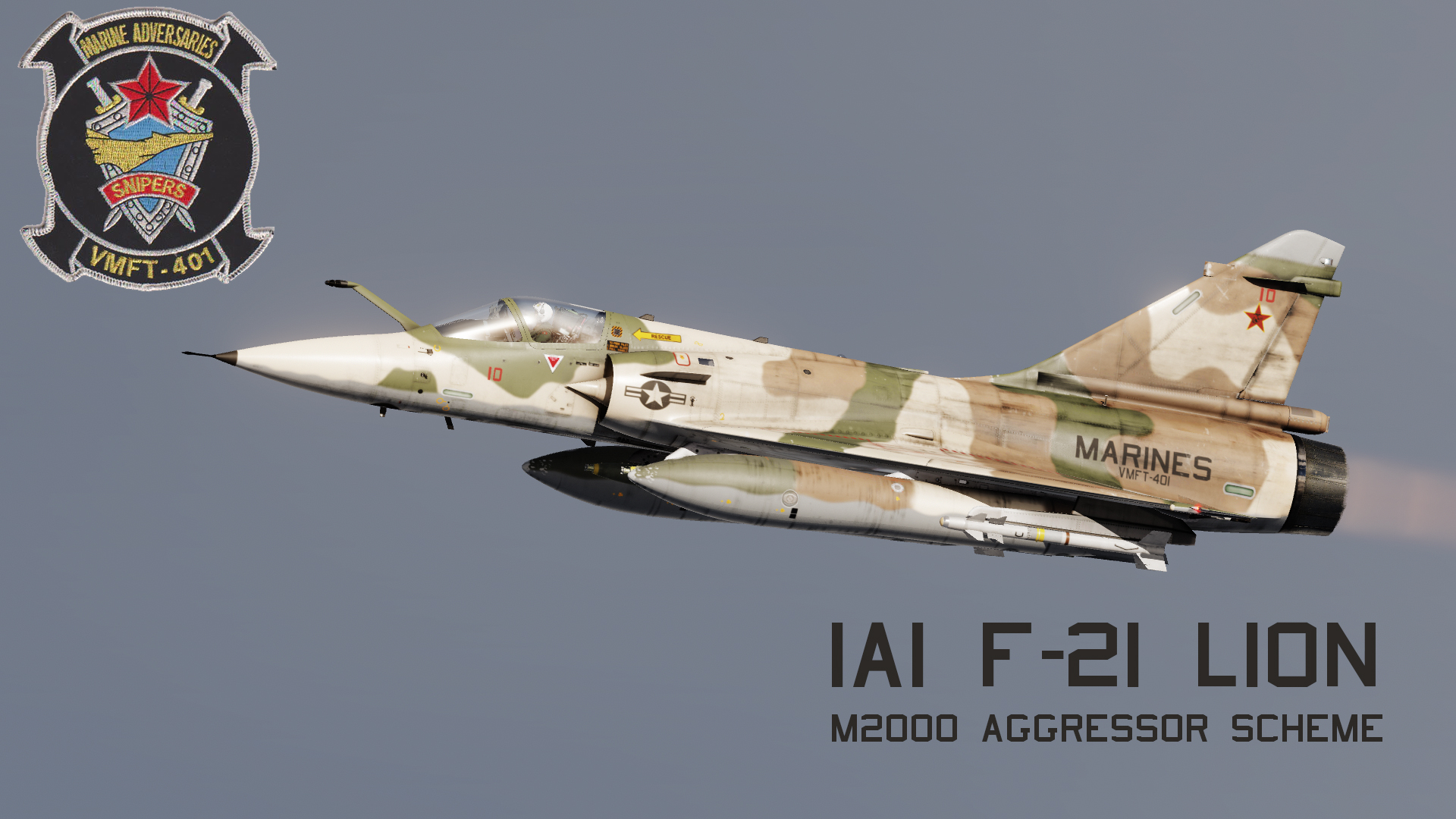 MARINES Aggressor IAI F-21 LION - M2000