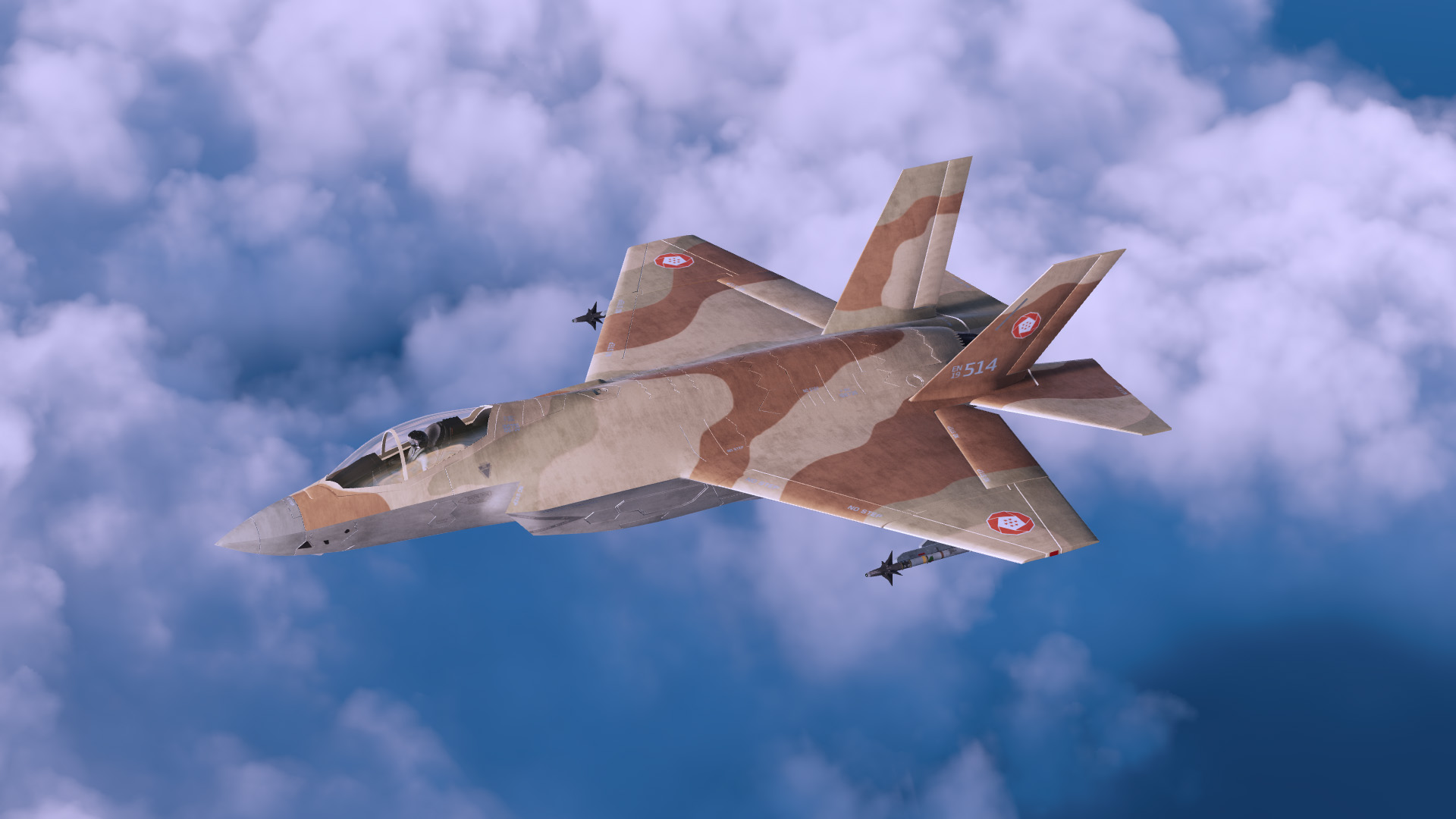 Ace Combat - Erusean Air Force / Navy Skin for F-35C