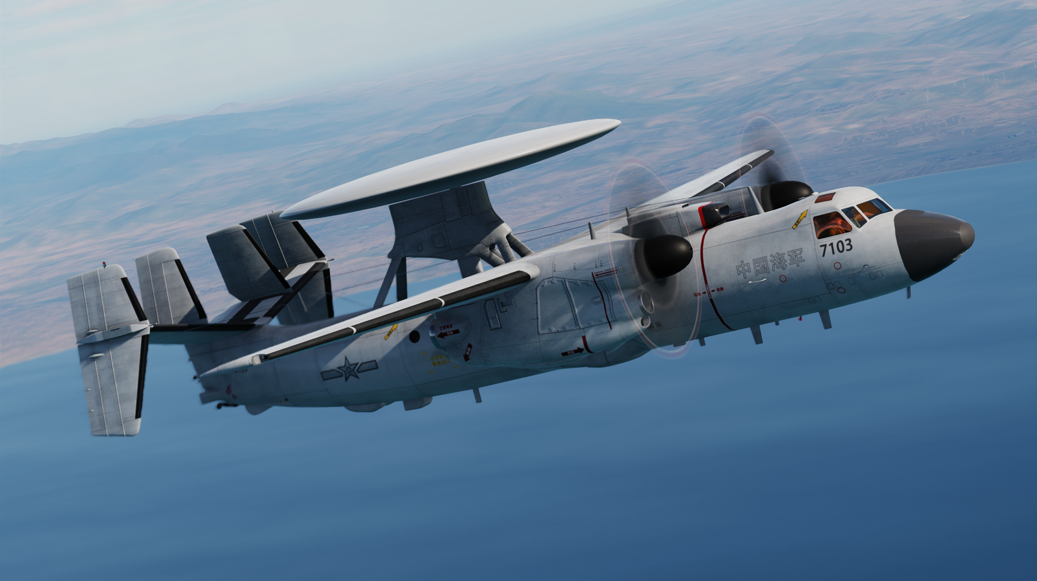 E-2C[fictional] PLAN KJ-600 中国人民解放军海军 空警600
