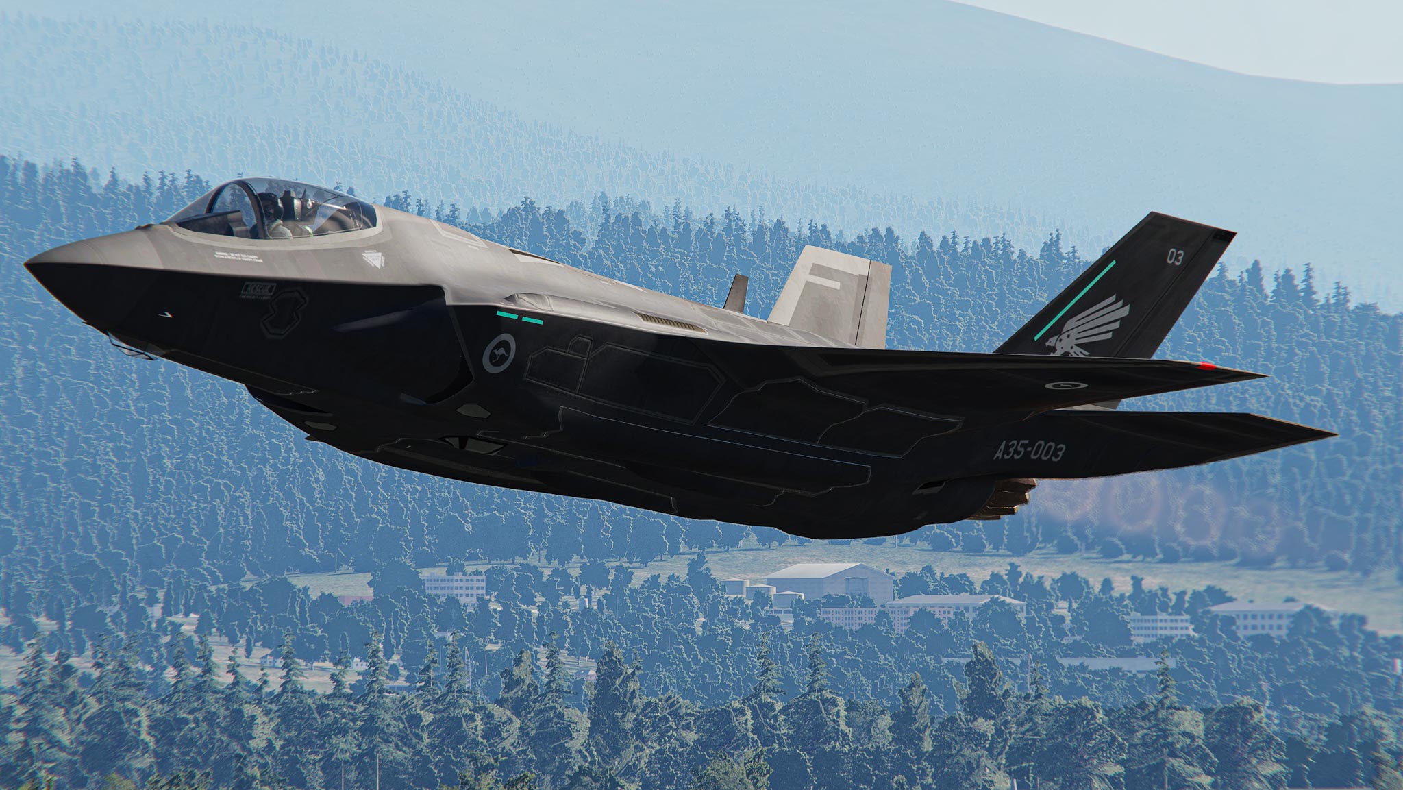 Royal Australian Airforce NO.3 SQN F-35A Livery