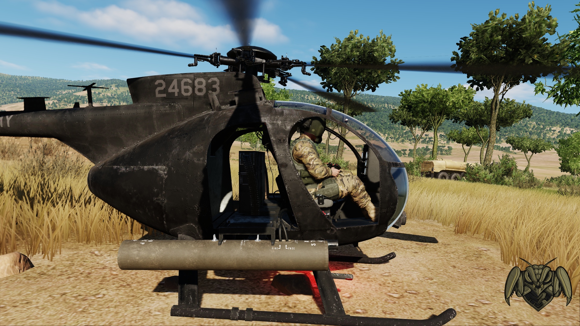 160th SOAR AH-6J #24683